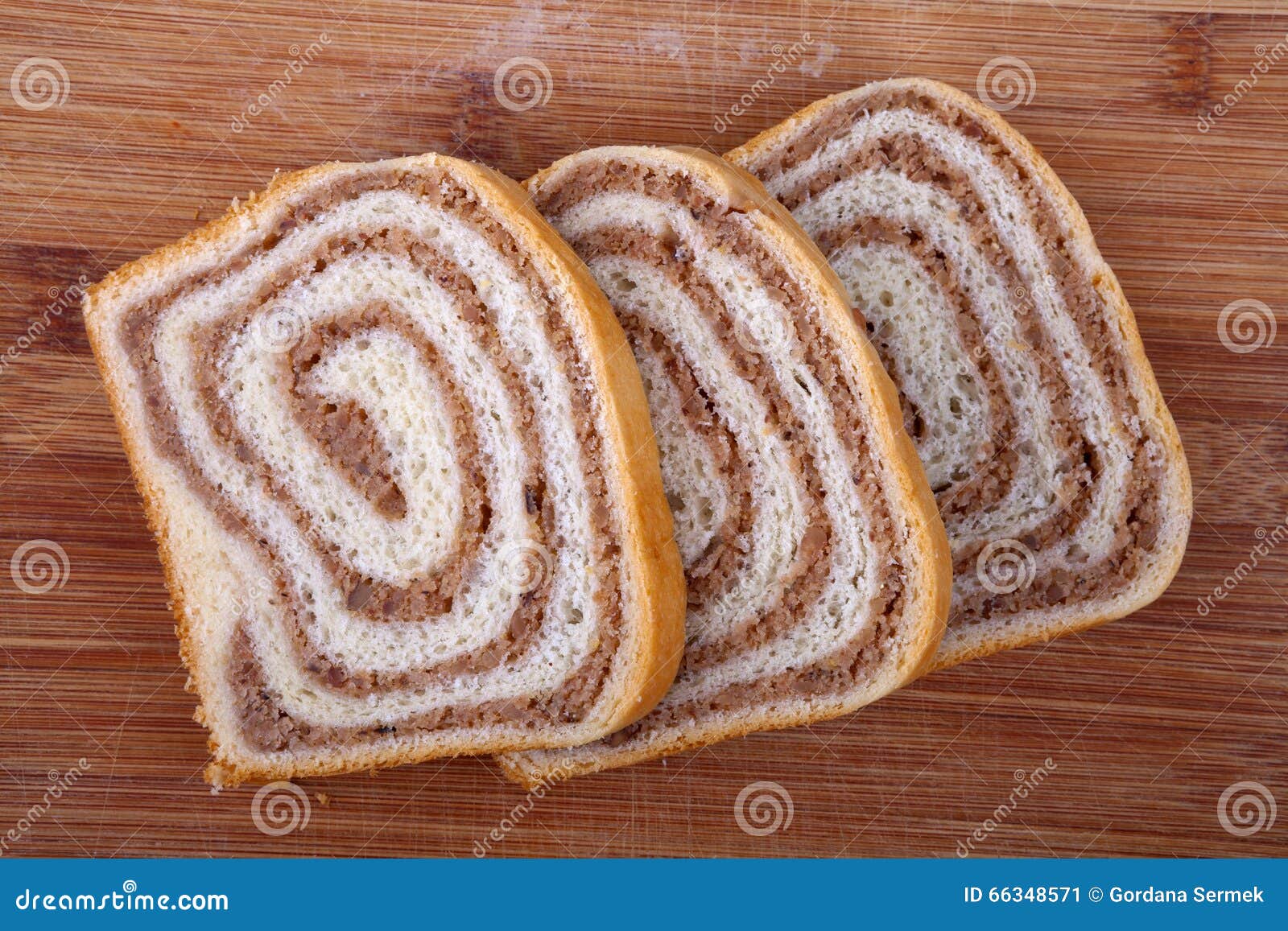 Orehnjaca - Croatian Walnut Strudel Stock Image - Image of cinnamon ...