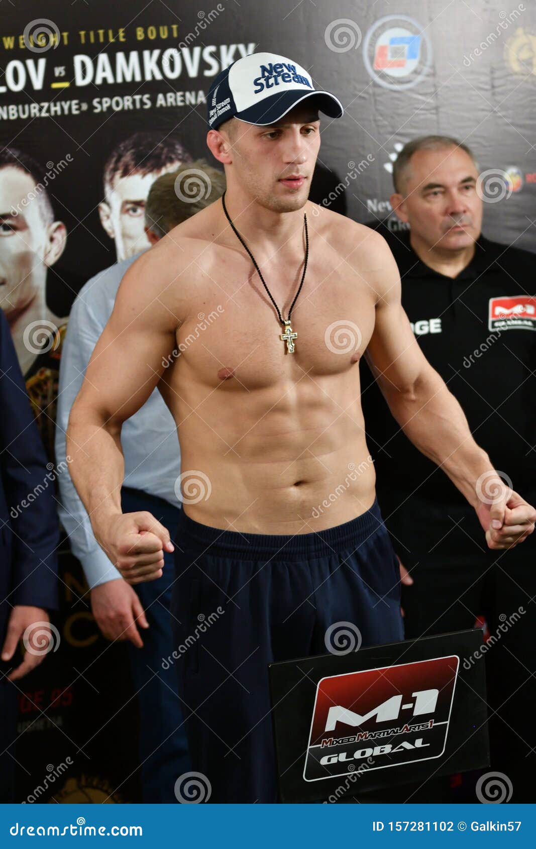 Orenburg Russia June 14 2018 Year Official Weigh In Fighters Mixed