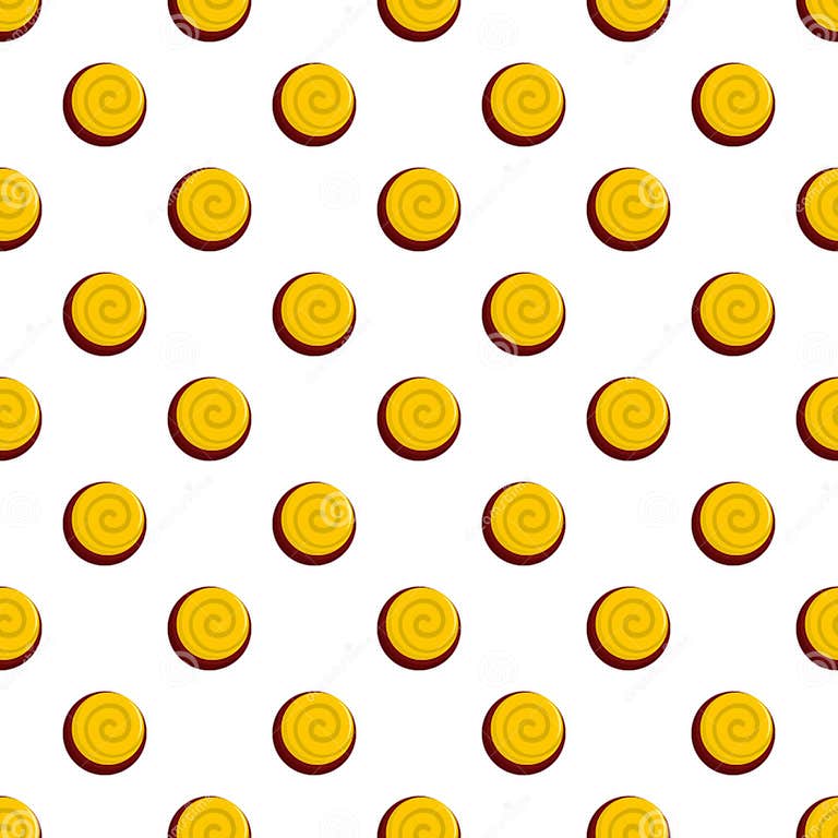 Oreo Biscuit Pattern Seamless Vector Stock Vector - Illustration of ...