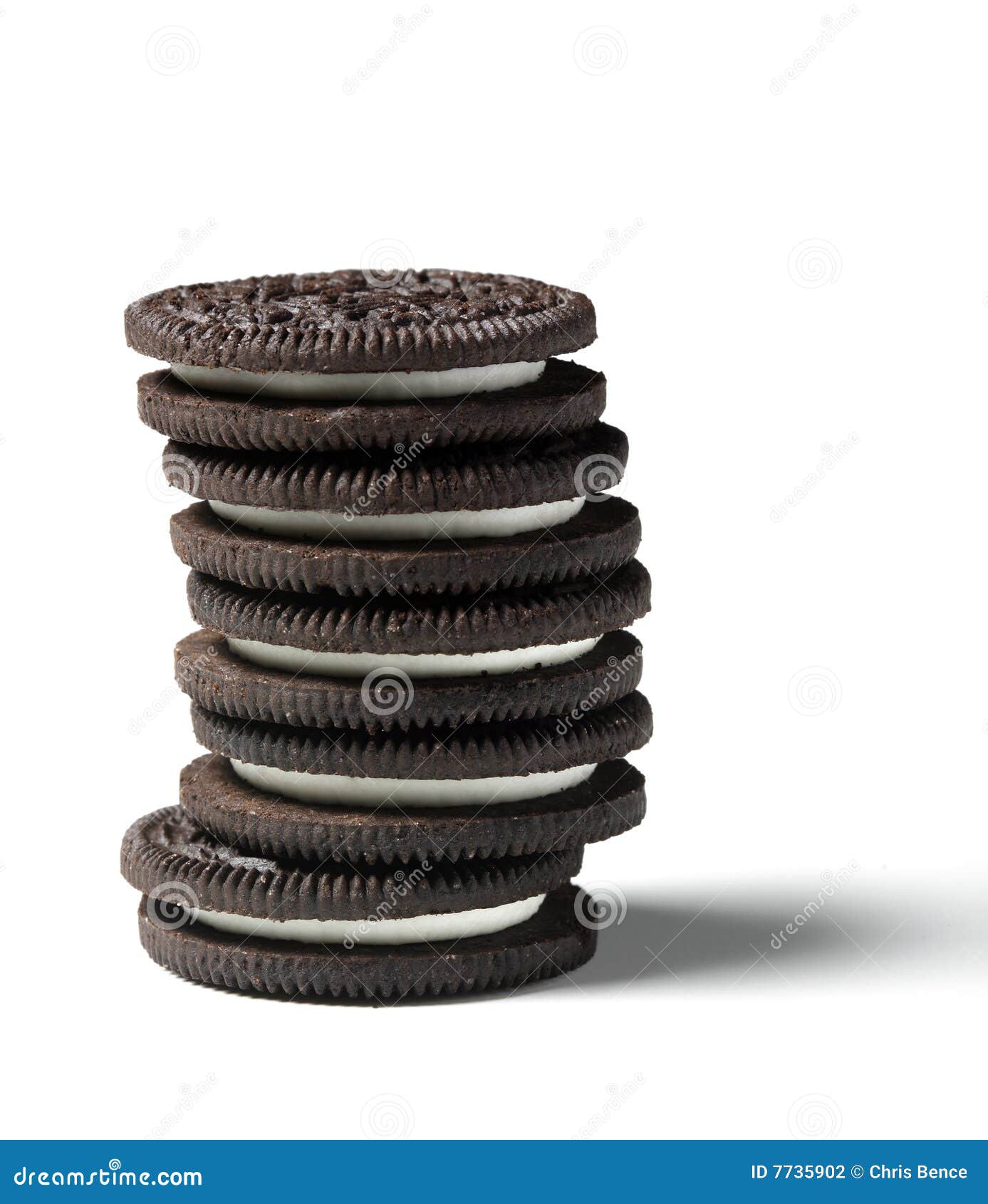 Oreo Cookies stock photo. Image of cookies, food, brown - 7735902