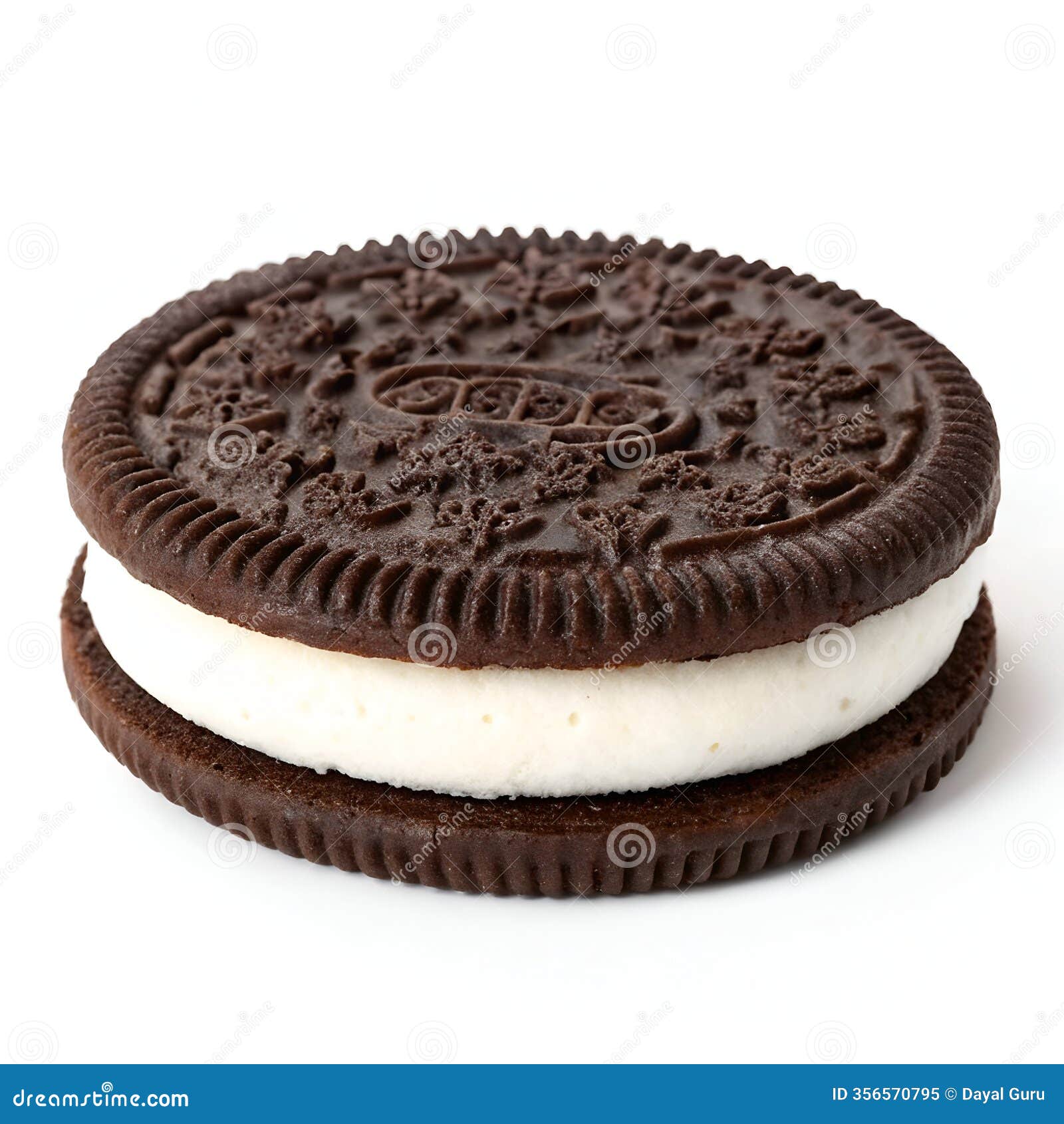 Classic Oreo Bliss Isolated On White Background Royalty-Free Stock ...