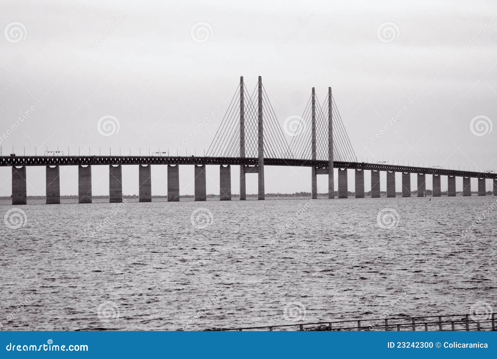 Oresund Bridge stock photo. Image of malmo, bridge, bridges - 23242300