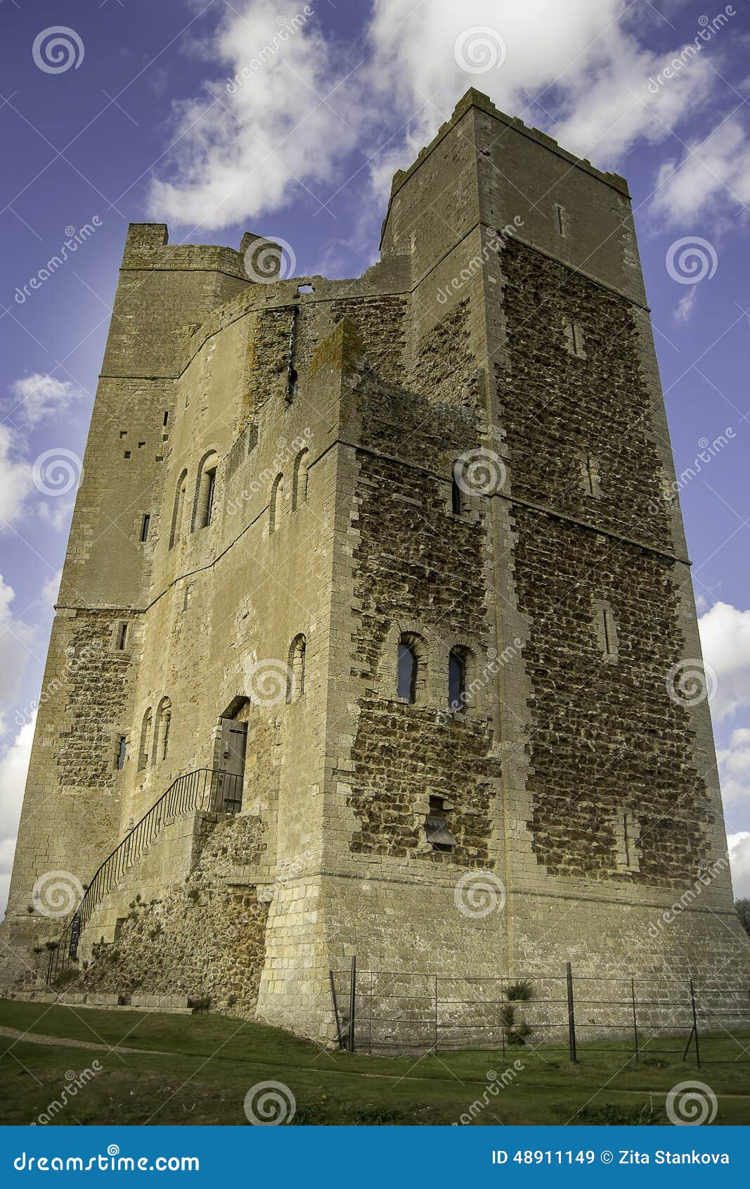 Orford Castle stock image. Image of queen, suffolk, medieval - 48911149