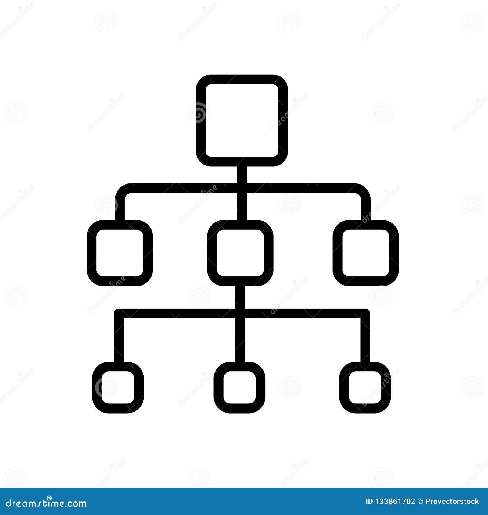 Org Chart Icon Isolated on White Background Stock Vector - Illustration ... Org Chart Icon Isolated on White Background Stock Vector - Illustration ...