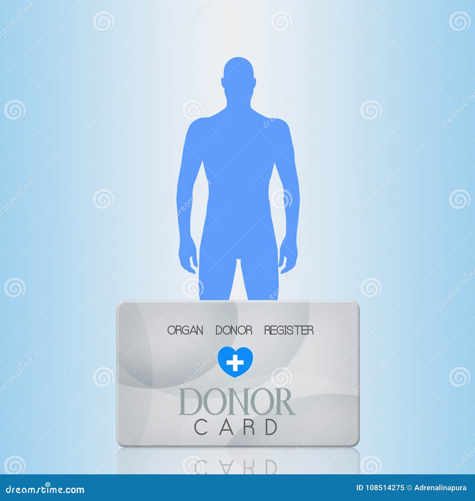 Orgaandonor Voor Transplantatie Stock Illustratie - Illustration of ...