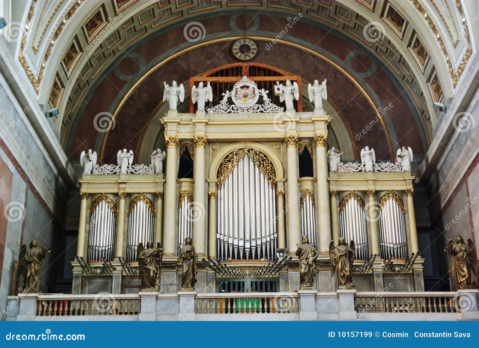 Pipes Of The Organs Royalty-Free Stock Photography | CartoonDealer.com ...