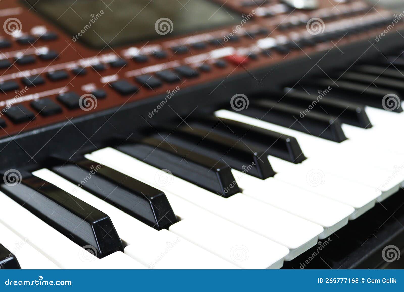 On the Organ Black and White Keys Stock Photo - Image of piano, organ ...