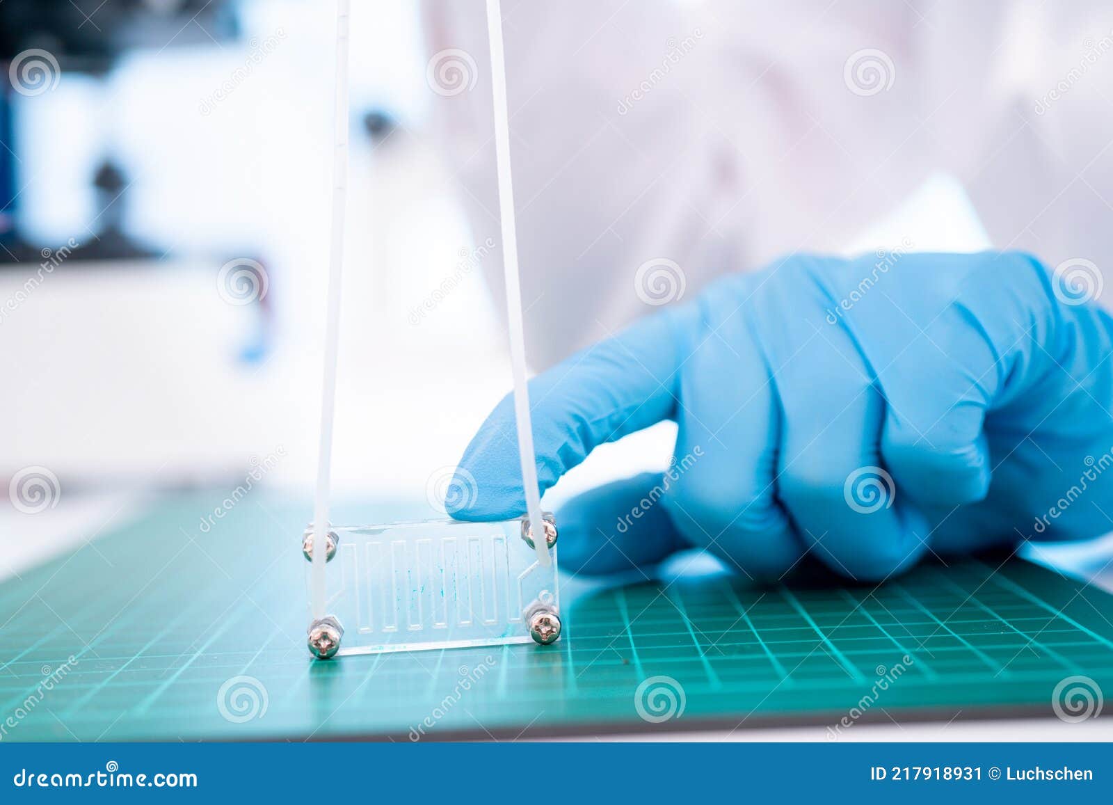 Organ-on-a-chip OOC - Microfluidic Device Chip that Simulates ...