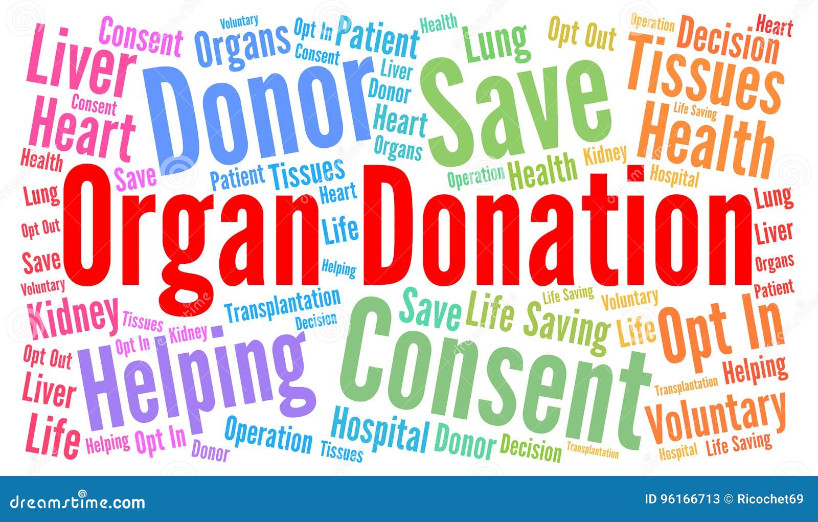 Organ donation word cloud stock illustration. Illustration of health ...