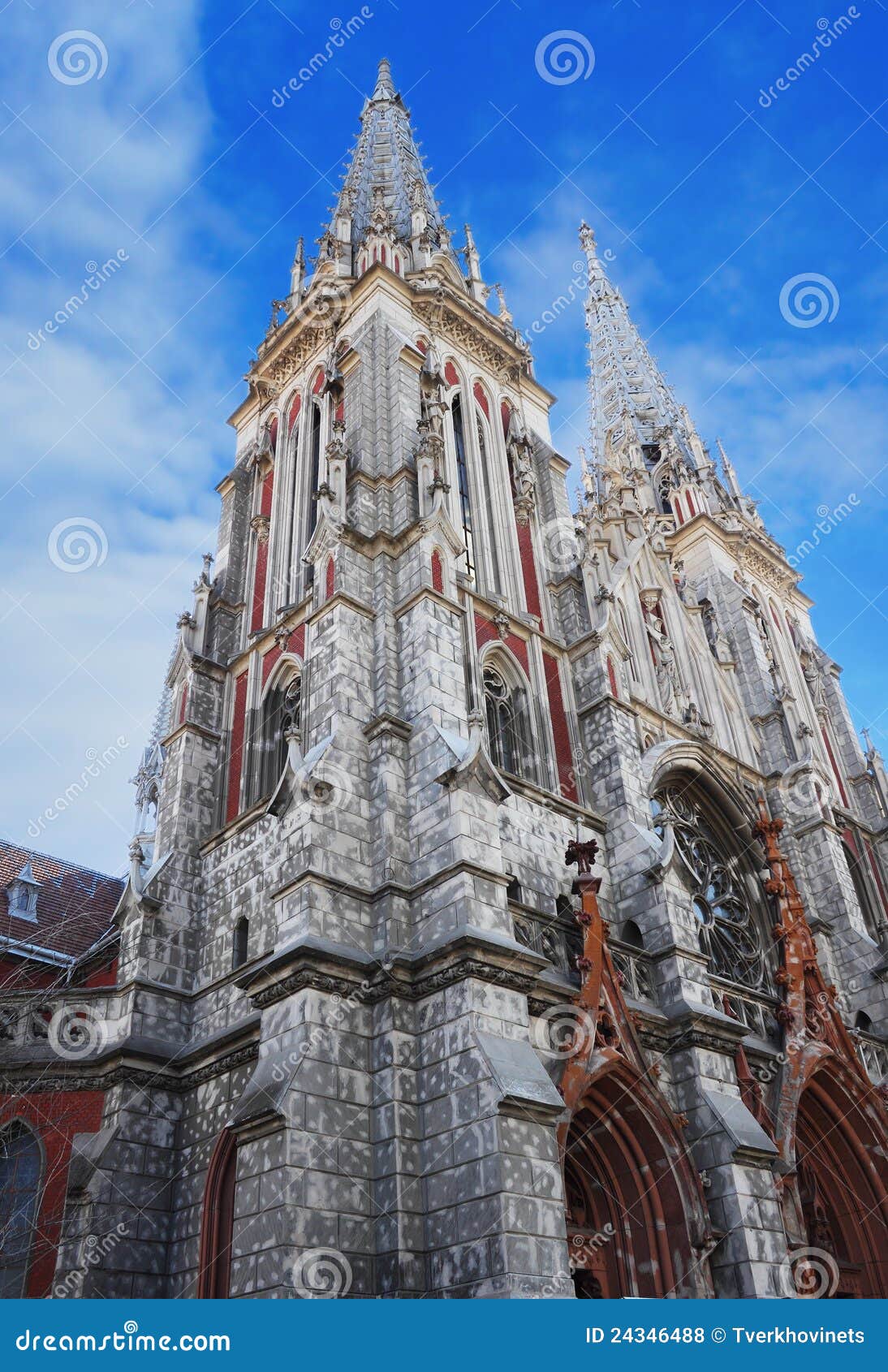 Organ Hall in Kiev stock photo. Image of kiev, kyiv, blue - 24346488