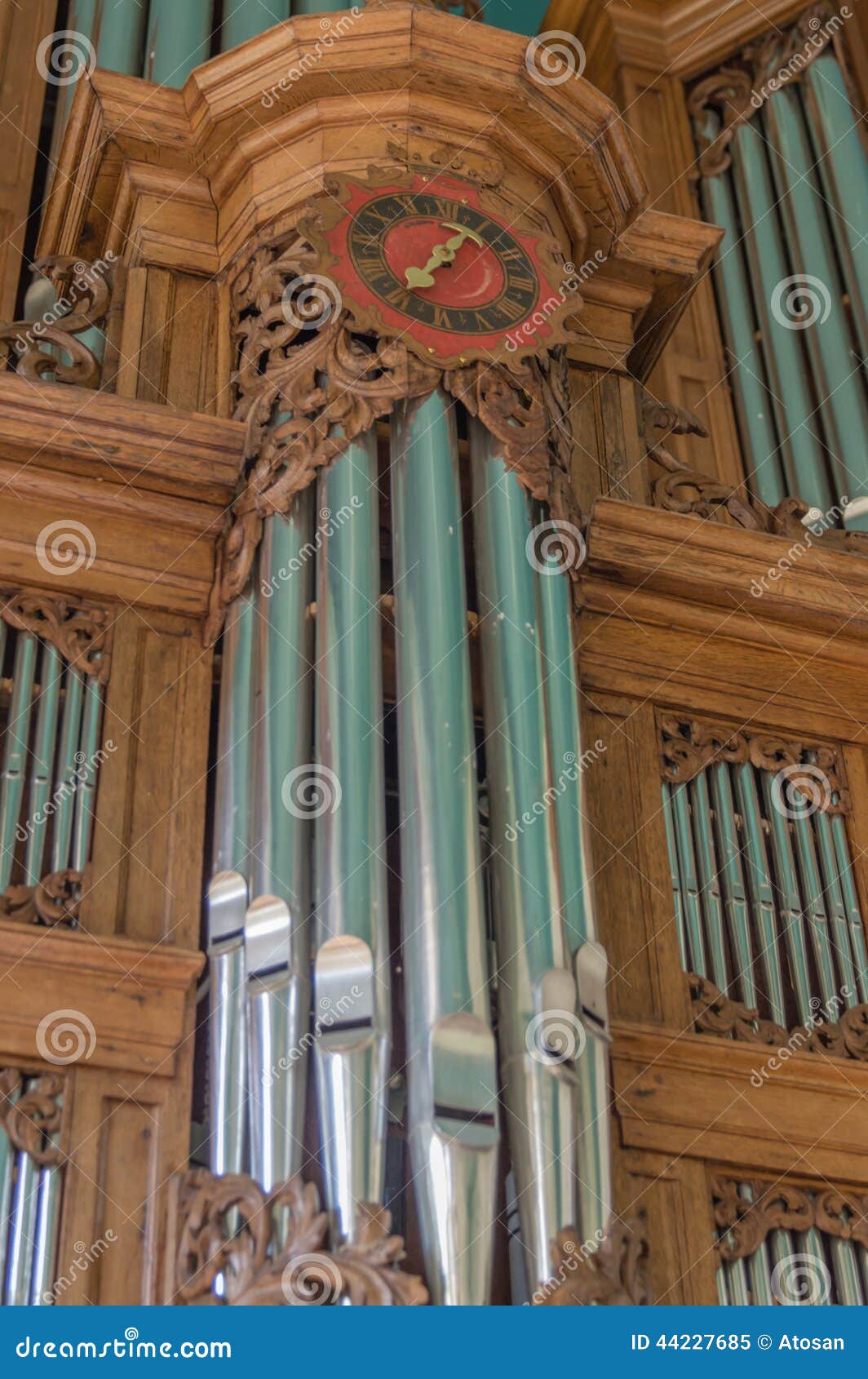 Organ musical instrument stock image. Image of column - 44227685