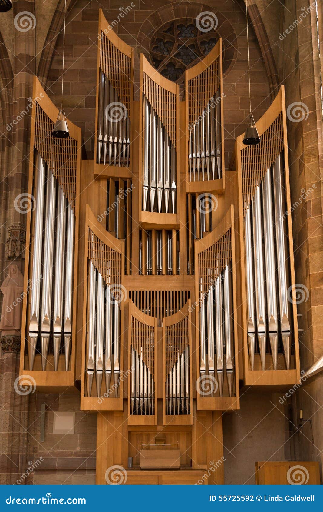 Organ Pipes, Nuremberg, Germany Stock Photo - Image of organ ...