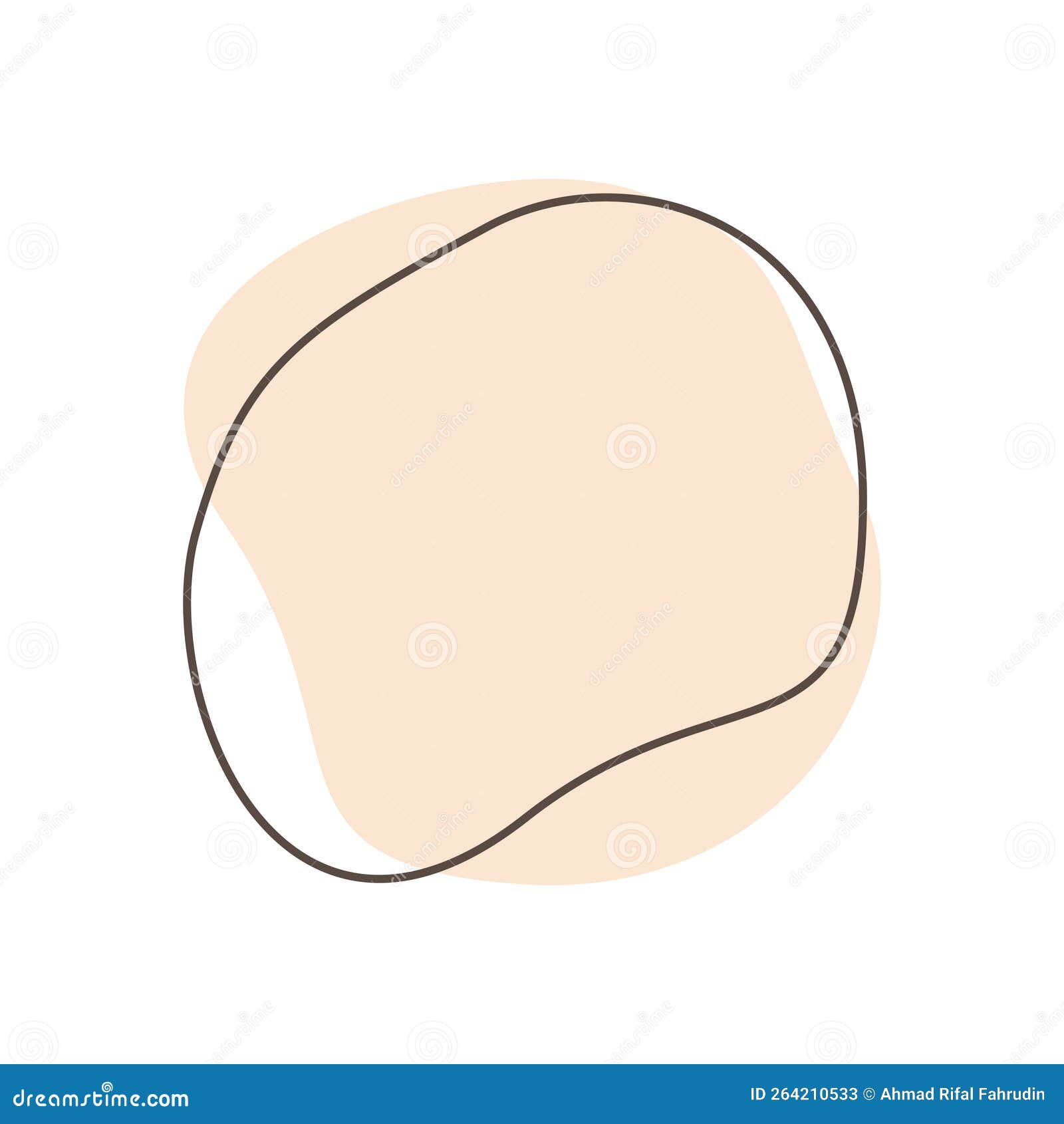 Organic Abstract Aesthetic Fluid Shapes Set. Creative Aesthetic Liquid ...