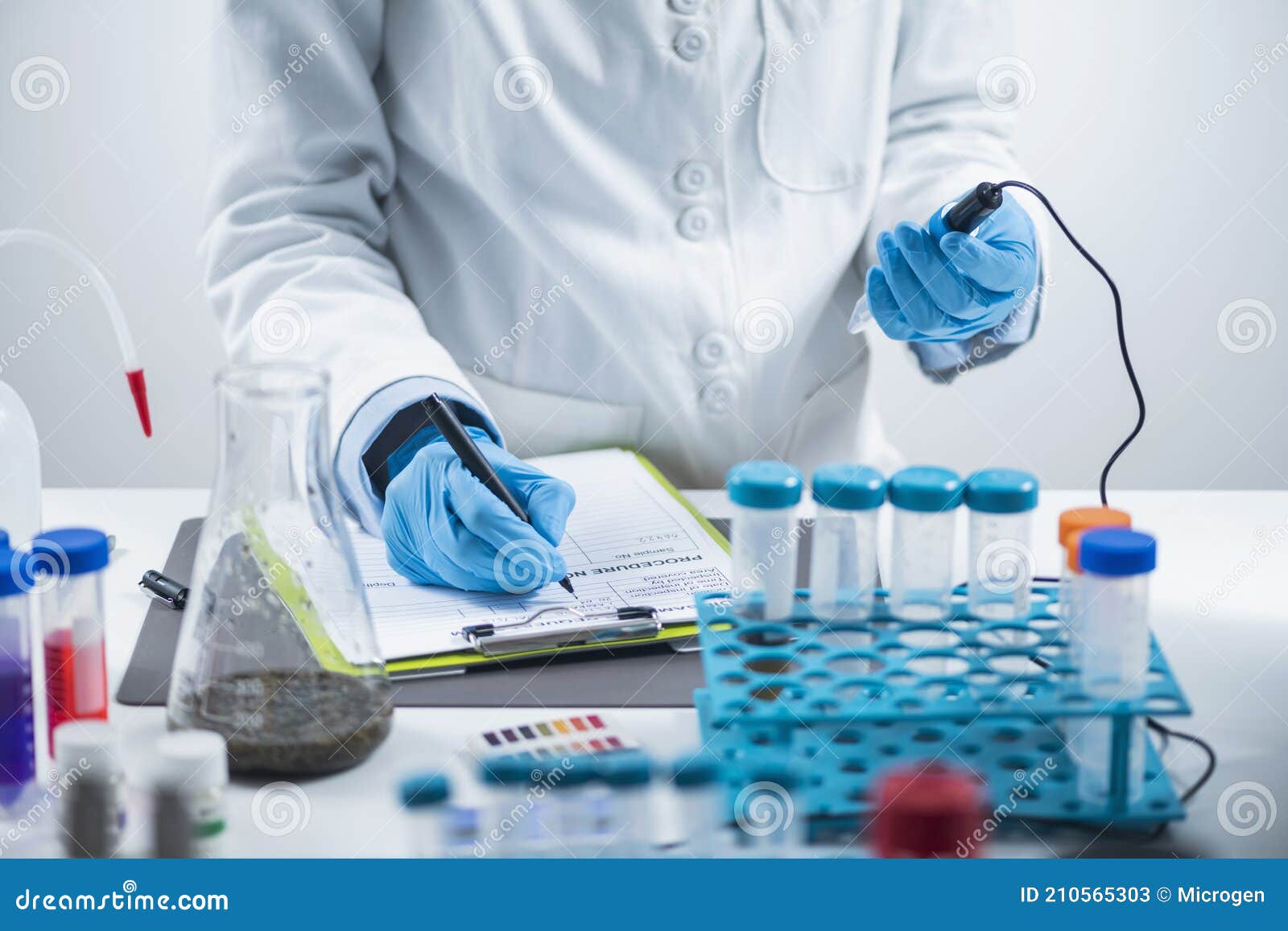 Organic Agricultural Product Quality Testing in Certified Laboratory ...