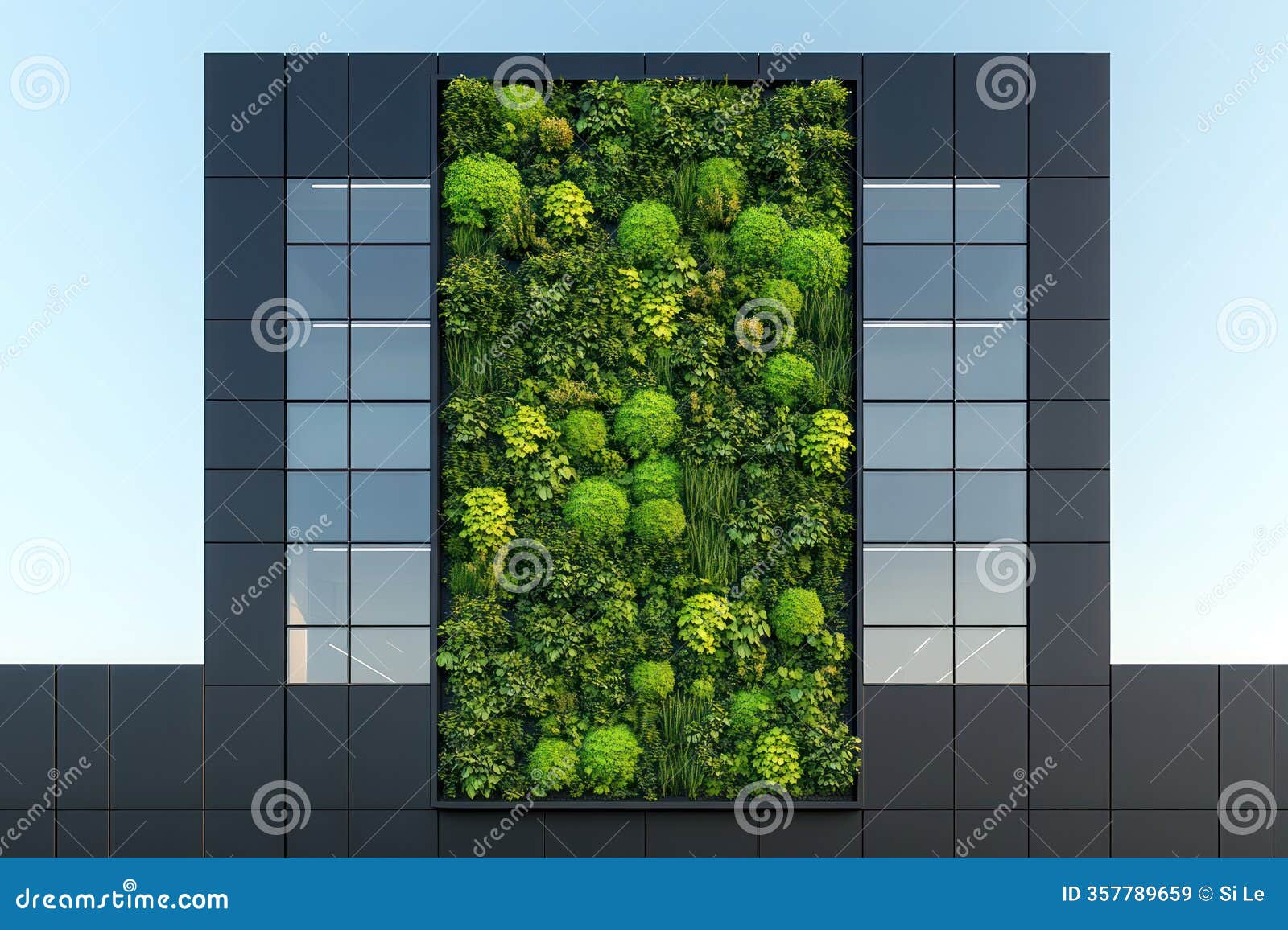 Organic Architecture: Building Covered in Lush Greenery with Unique ...