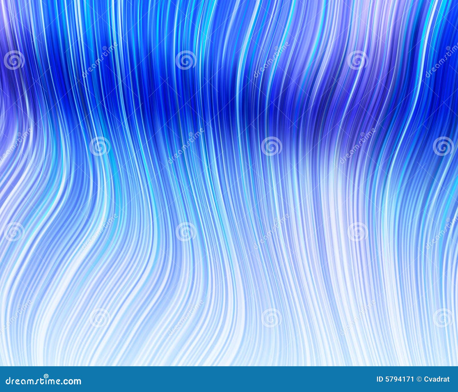 Organic Art Molten Plastic Soft Strands Light Blue Stock Illustration ...