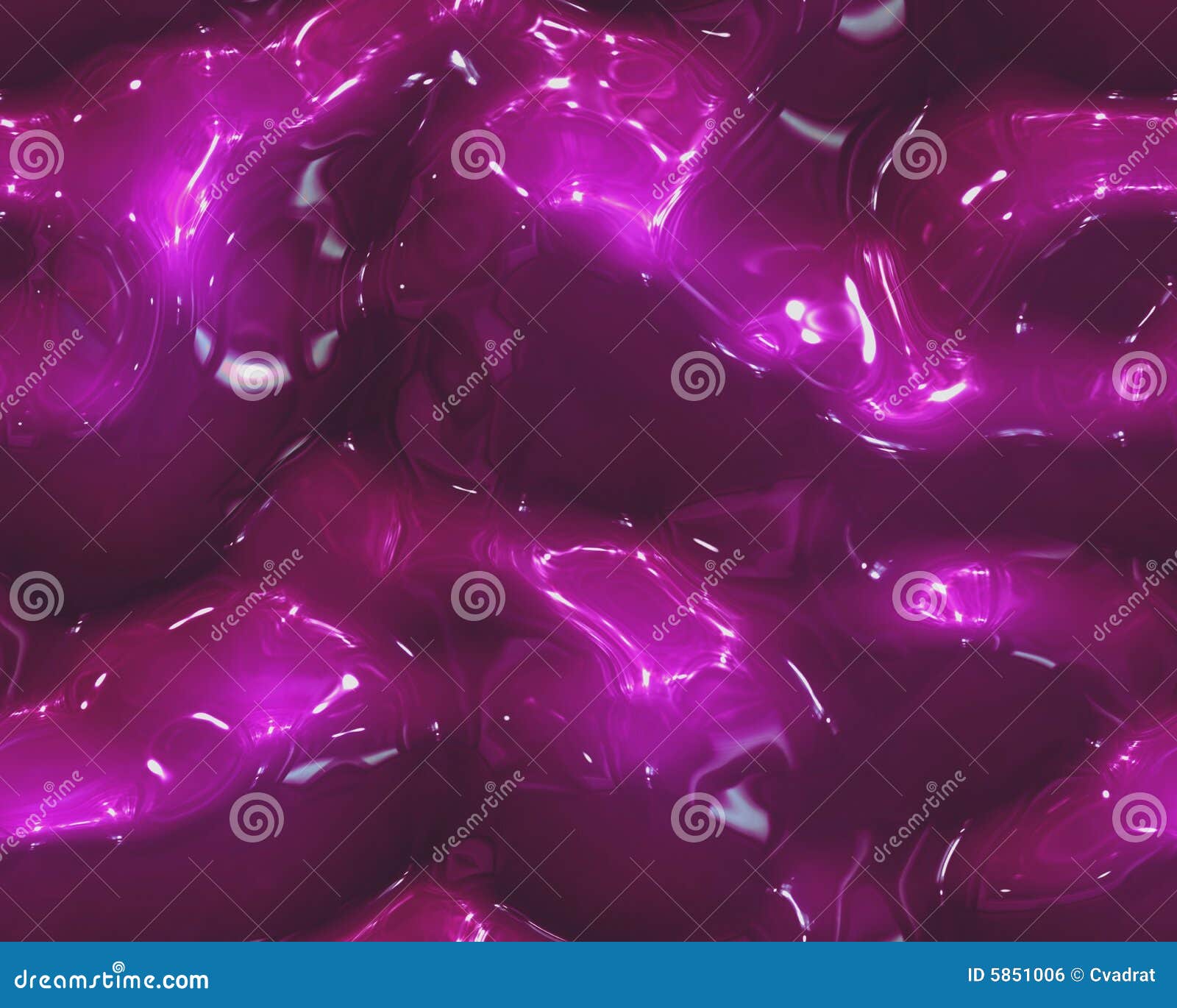 Organic Art Molten Plastic Soft Waves Deep Purple Stock Illustration ...