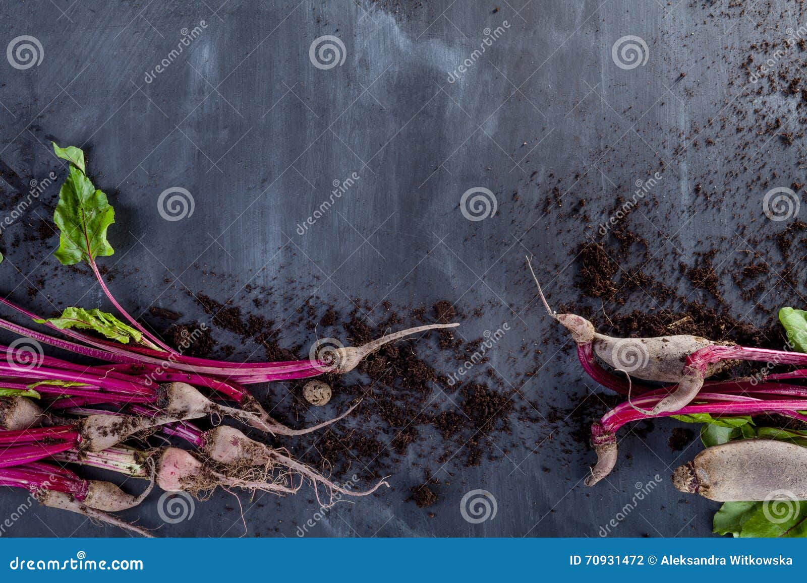 Organic beetroot with soil stock photo. Image of root - 70931472