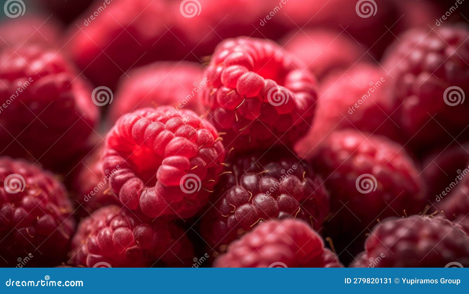Organic Berry Fruit Stack, a Healthy Summer Refreshment on Table ...