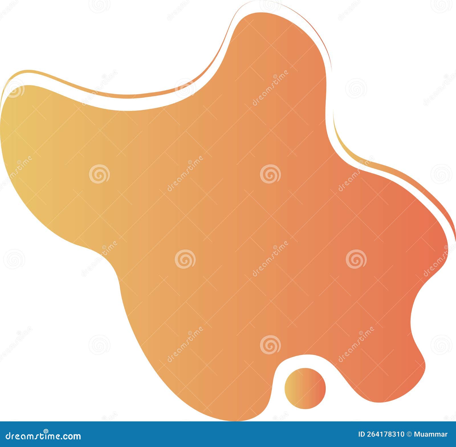 Organic Black Blobs Irregular Shape. Abstract Fluid Shapes Vector Set ...