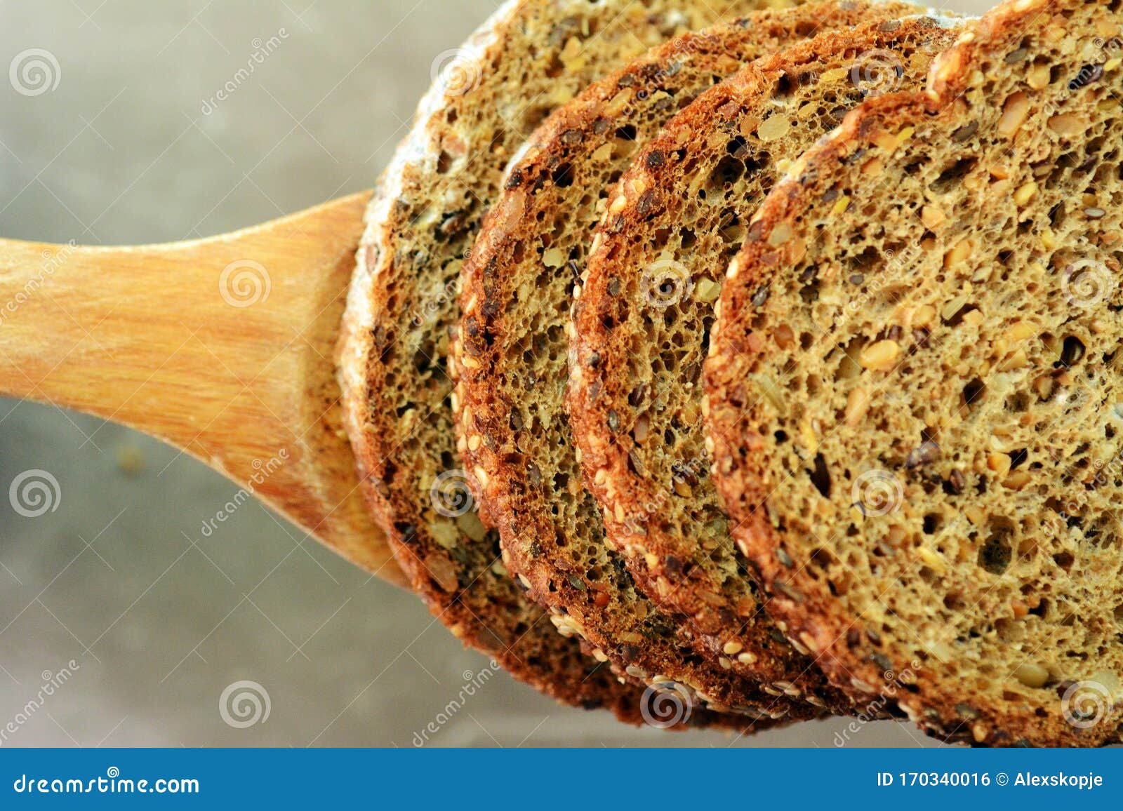 Organic bread stock photo. Image of nutrition, natural - 170340016
