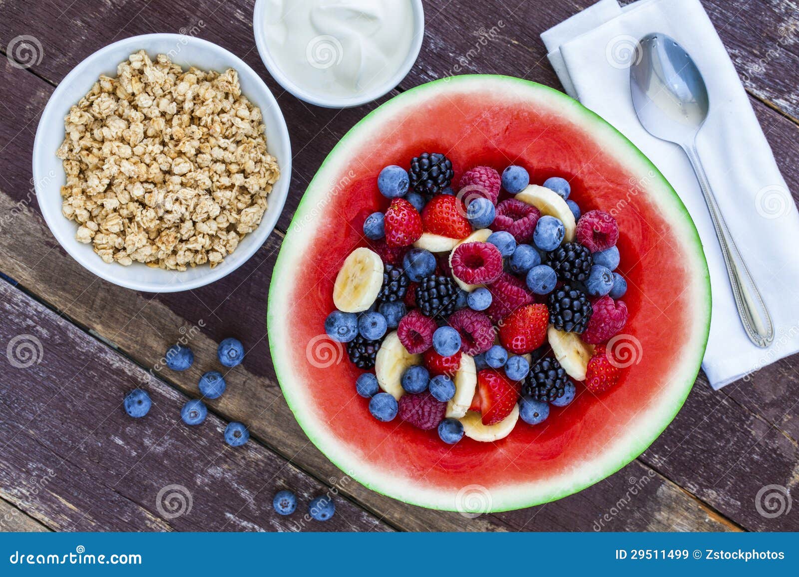 Organic breakfast stock image. Image of banana, beautiful - 29511499