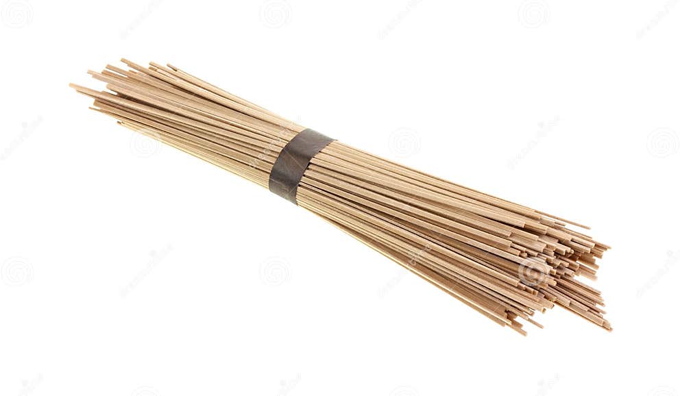 Organic Buckwheat Noodle Bundle Stock Image - Image of nutritious ...