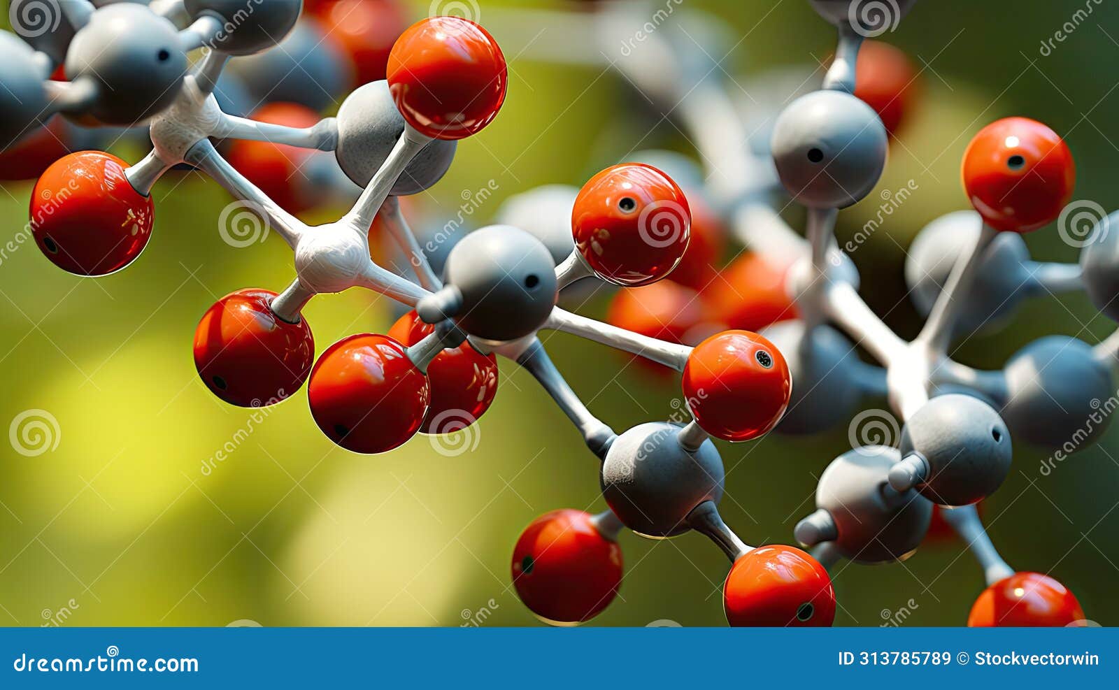 Organic carbon atom stock illustration. Illustration of processes ...