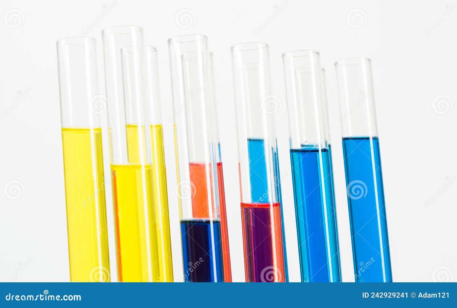 Organic Chemistry Laboratory Analysis and Testing Stock Image - Image ...