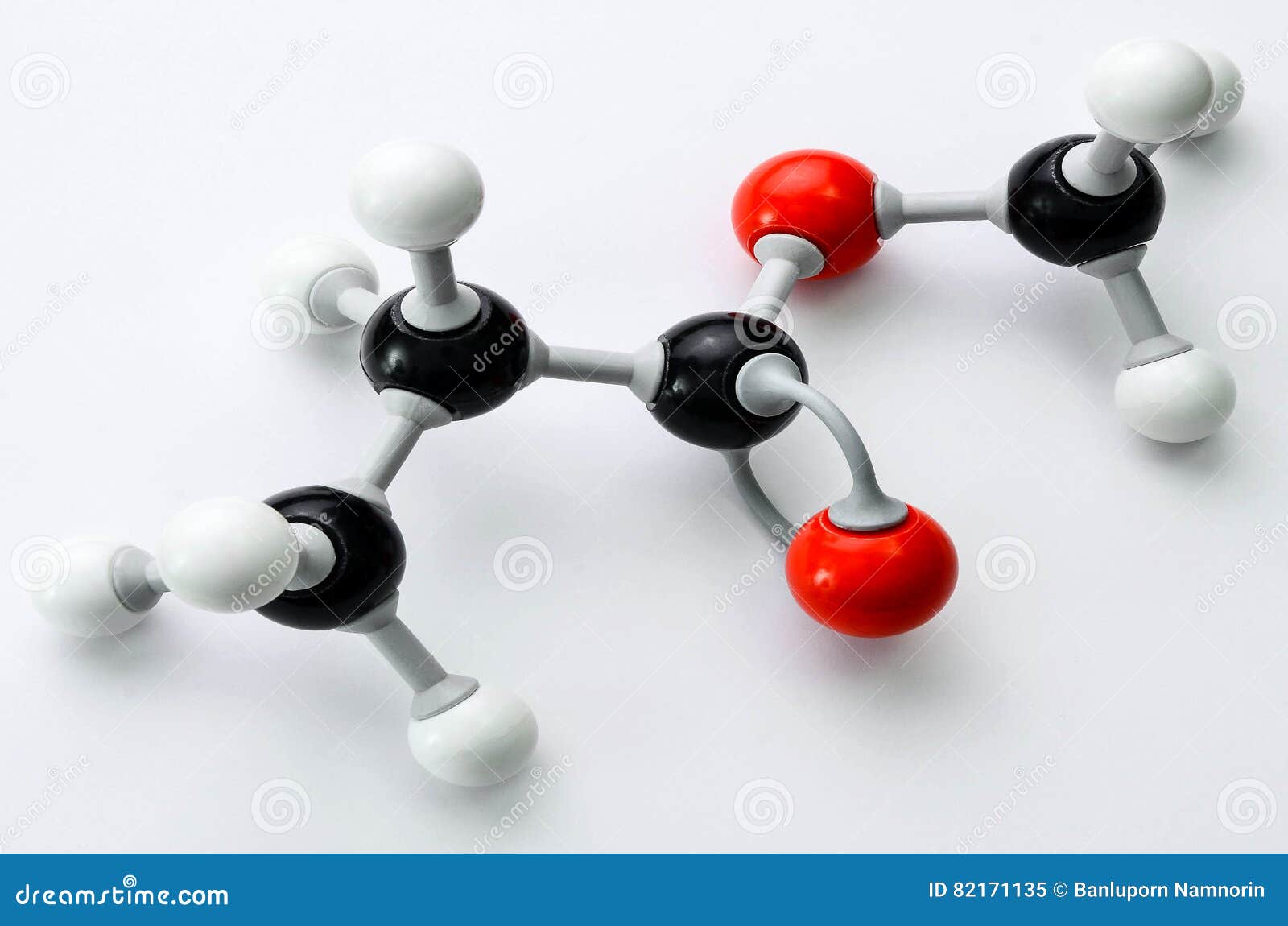 Organic Chemistry Molecule Model Stock Image - Image of word, webdesign ...