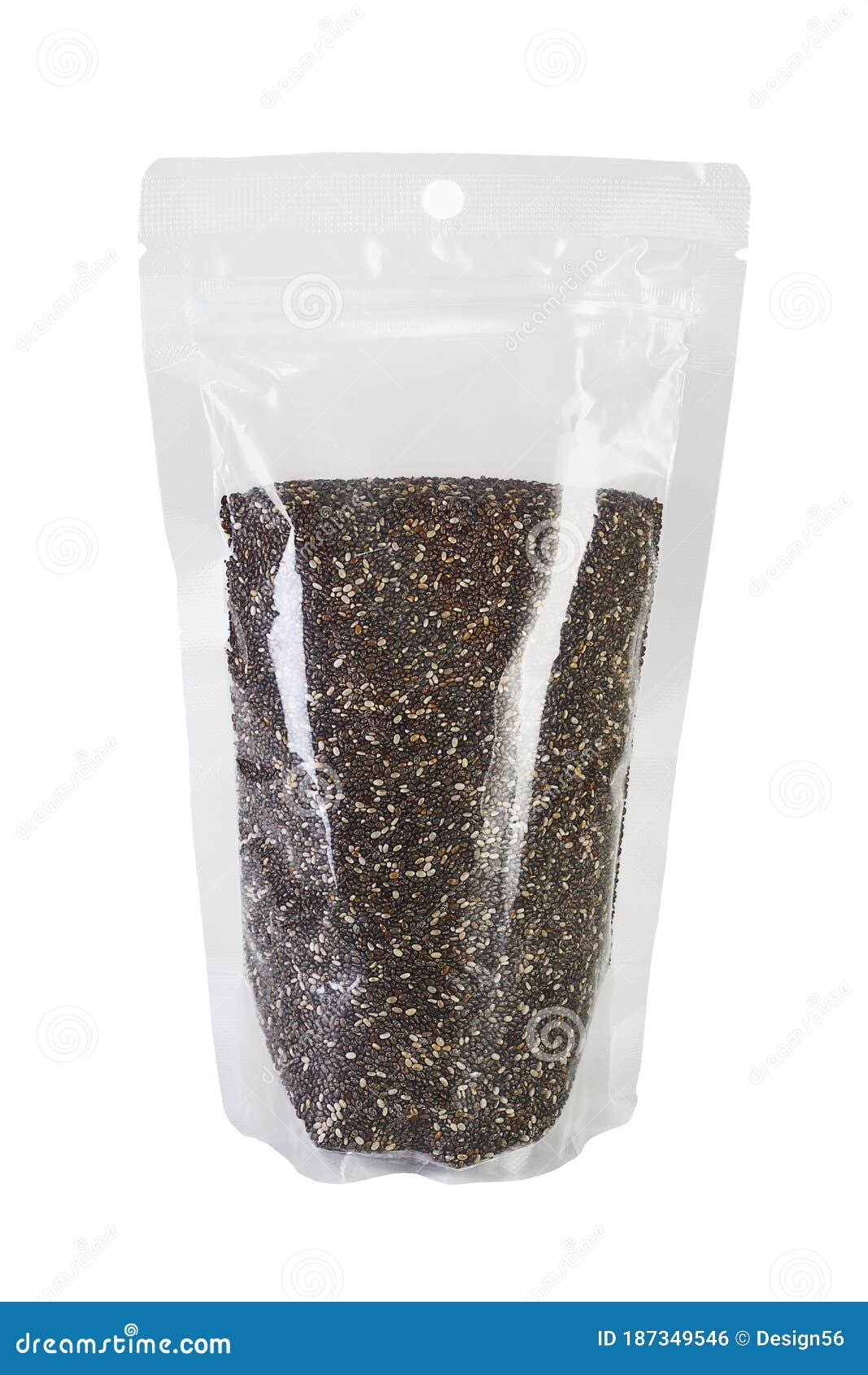 Organic Chia Seeds stock photo. Image of fibre, fiber - 187349546