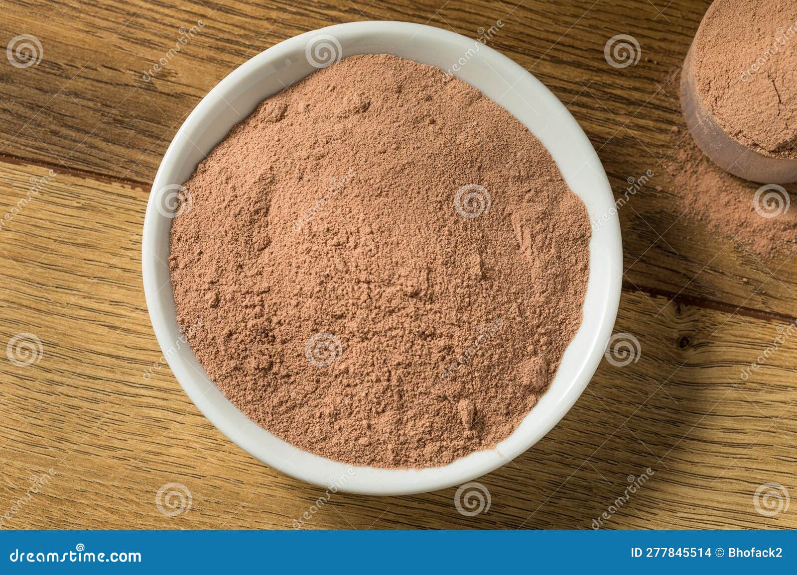 Organic Chocolate Whey Protein Powder Stock Photo - Image of ingredient ...