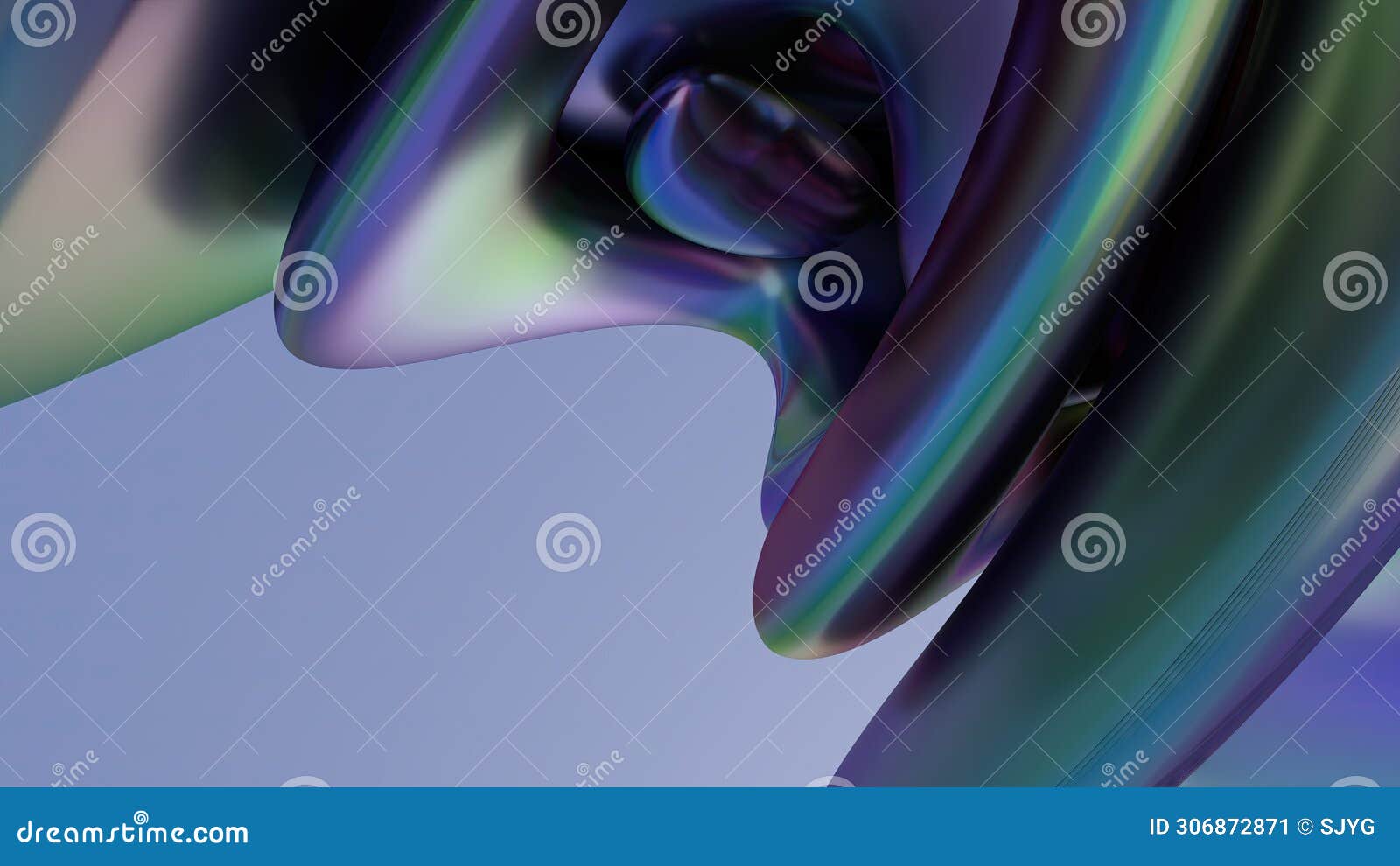 Organic Chrome Reflections Metal Geometry Contemporary Surfaces ...