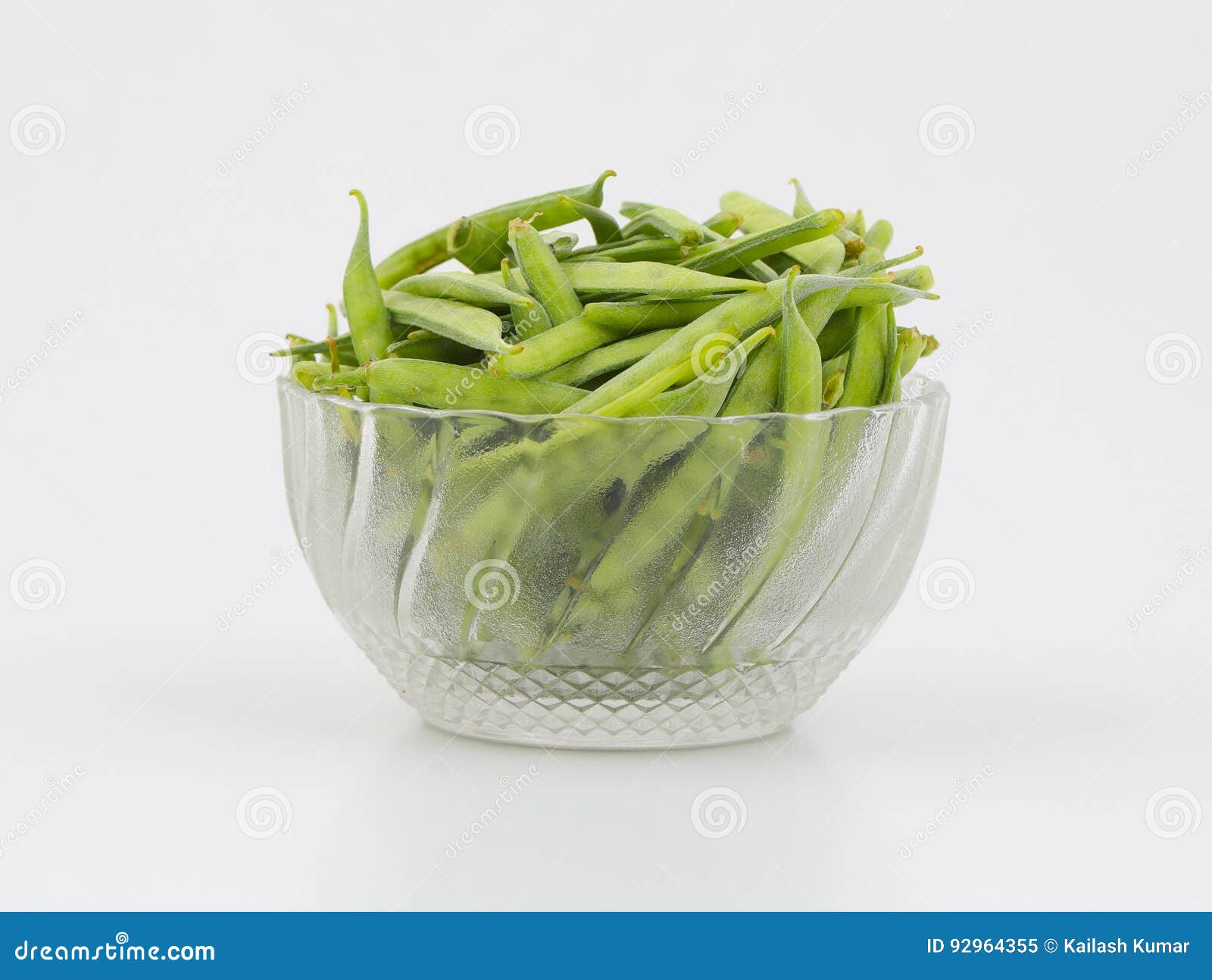 Organic Cluster beans stock image. Image of textile, legume - 92964355