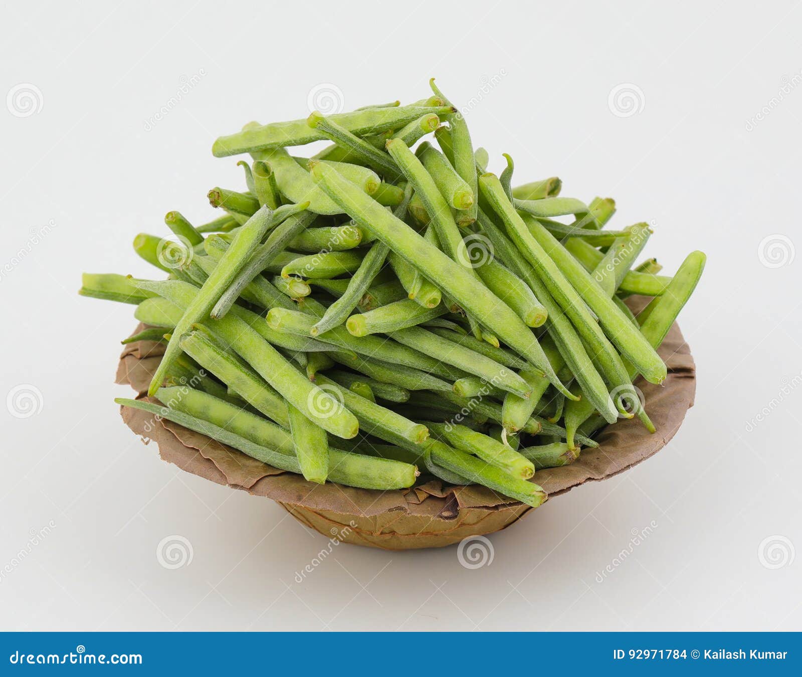 Organic Cluster beans stock photo. Image of beans, pile - 92971784