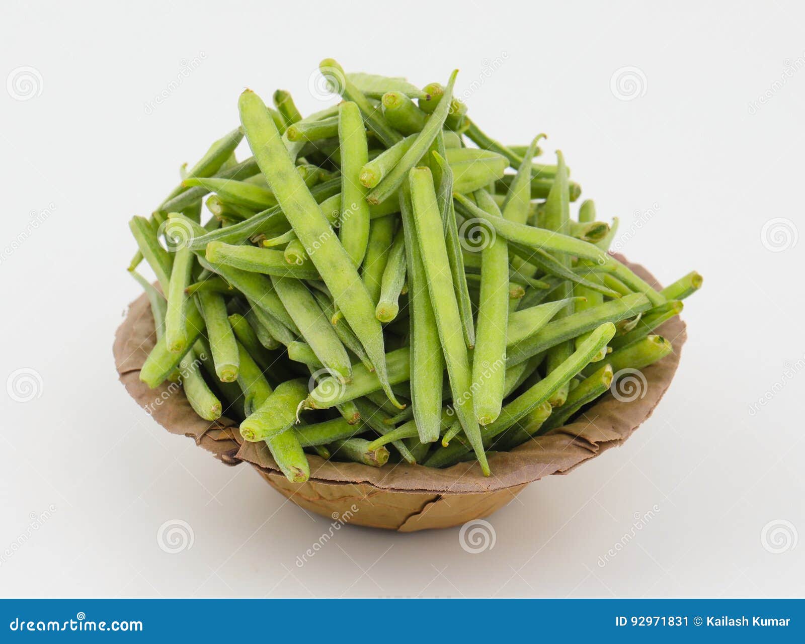 Organic Cluster beans stock image. Image of organic, ingredient - 92971831
