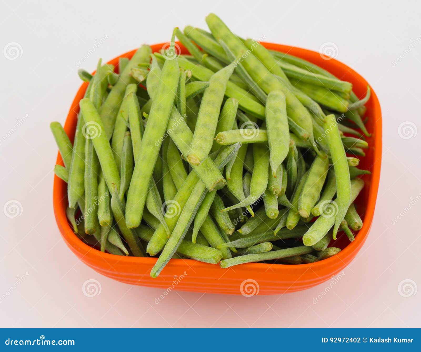 Organic Cluster beans stock photo. Image of ingredient - 92972402