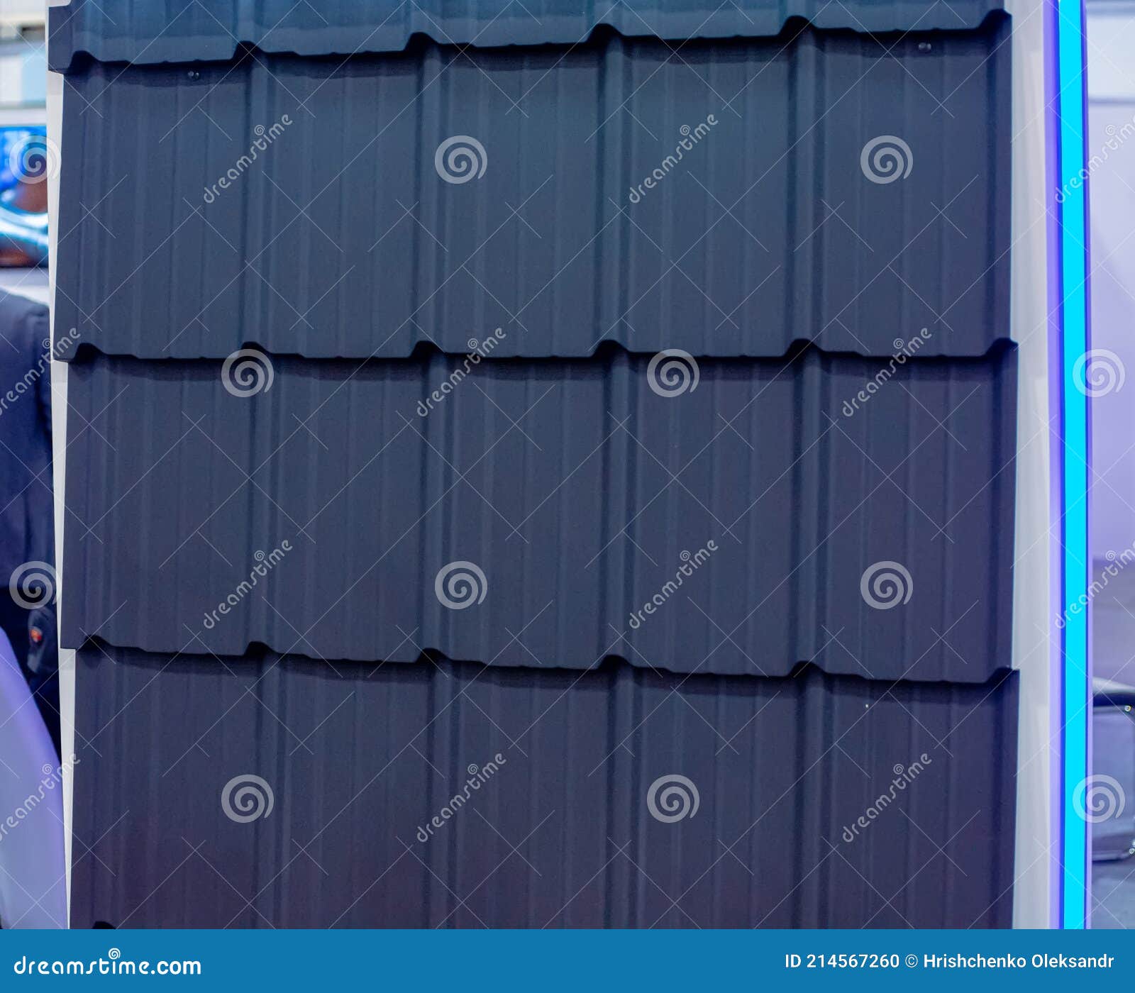 Organic Coated Metal Slate for Construction Stock Photo - Image of iron ...