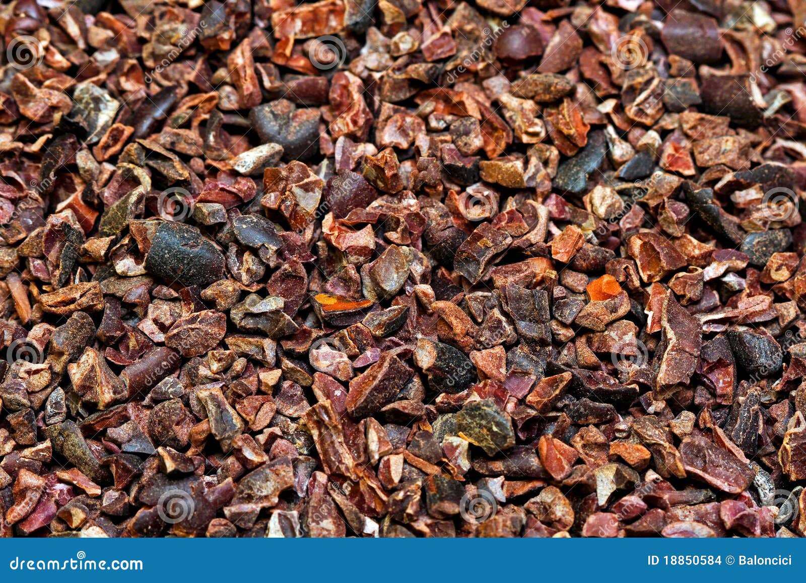 Organic cocoa nibs stock photo. Image of crush, pattern - 18850584