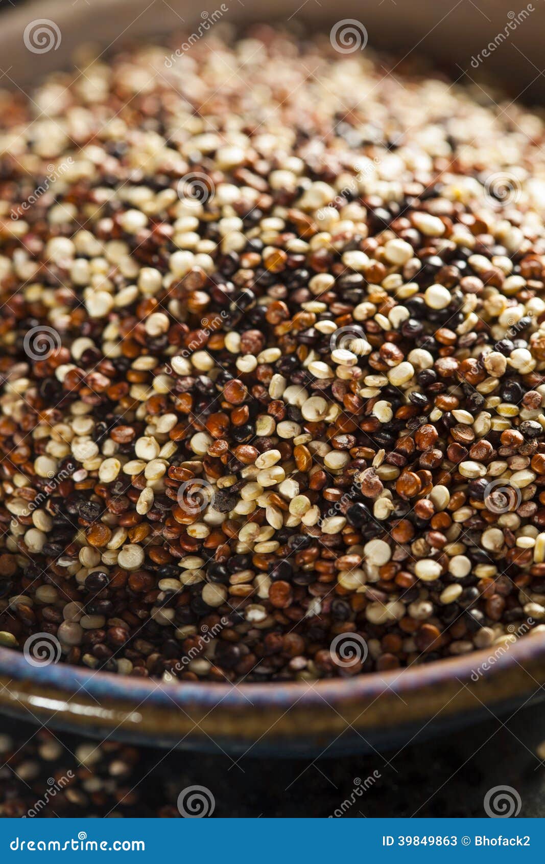 Organic Colorful Raw Quinoa Stock Image - Image of vegetable, healthy ...