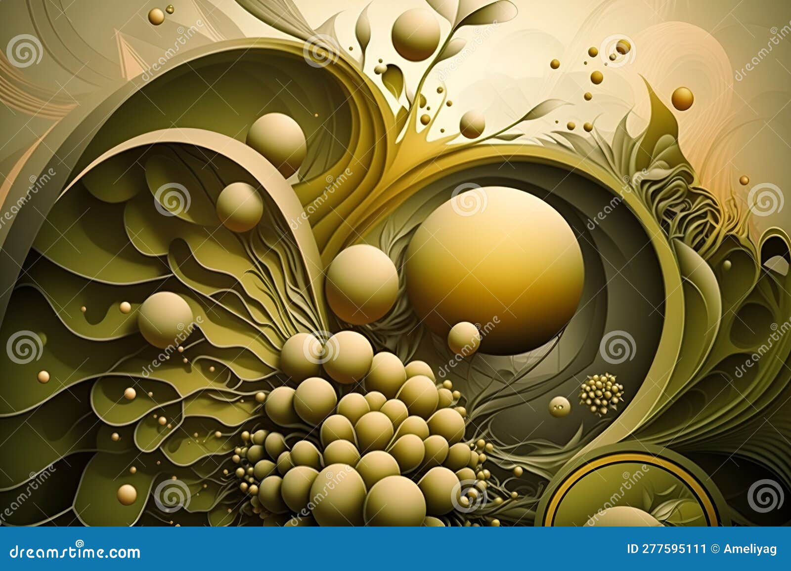 Organic Design Background and Banner in Different Colour Gradient Stock ...