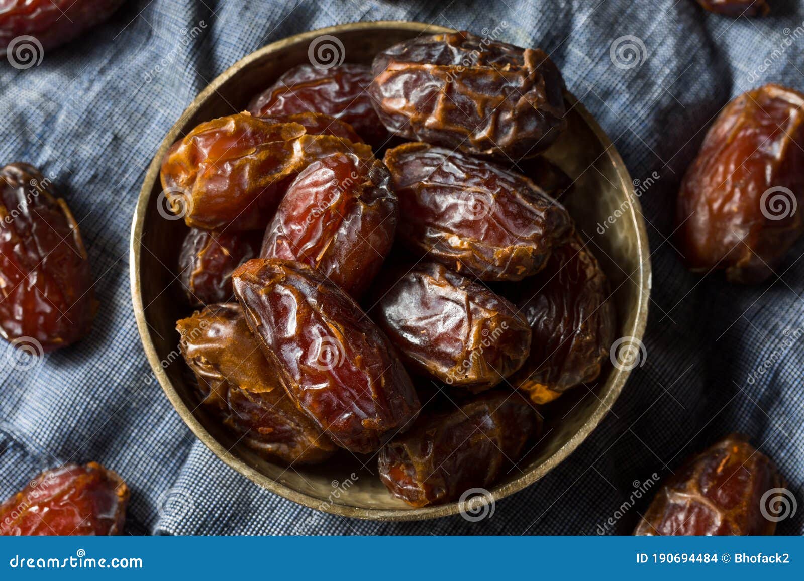 Organic Dry Red Dates stock photo. Image of dessert - 190694484
