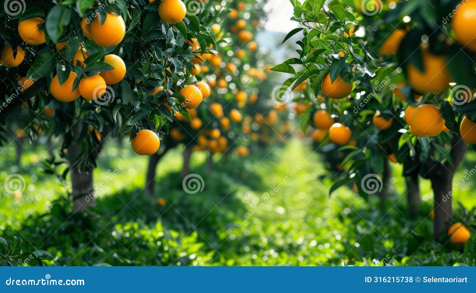 Organic Fertilization of Fruit-bearing Trees Stock Illustration ...