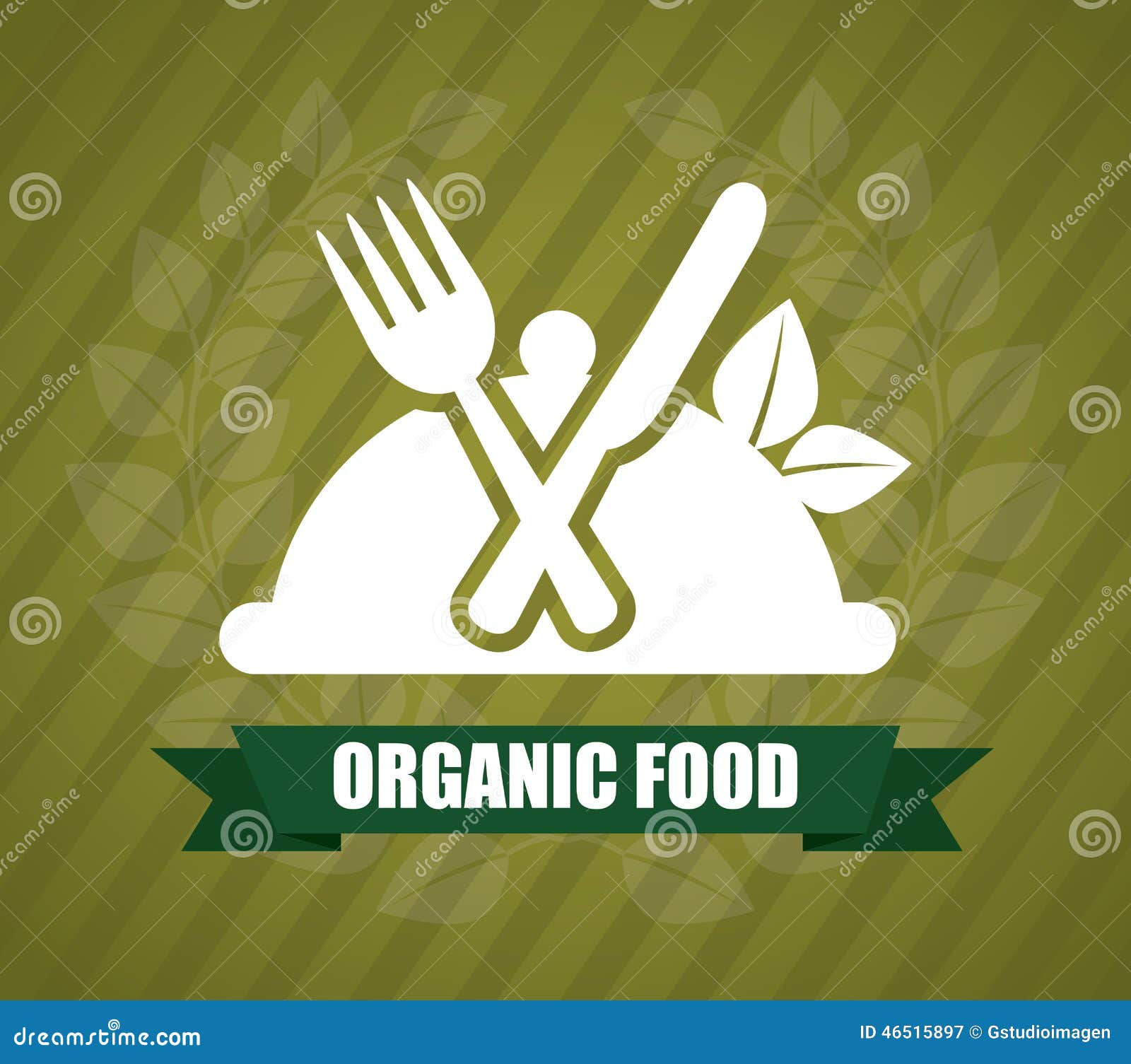 Organic food design stock vector. Illustration of product - 46515897