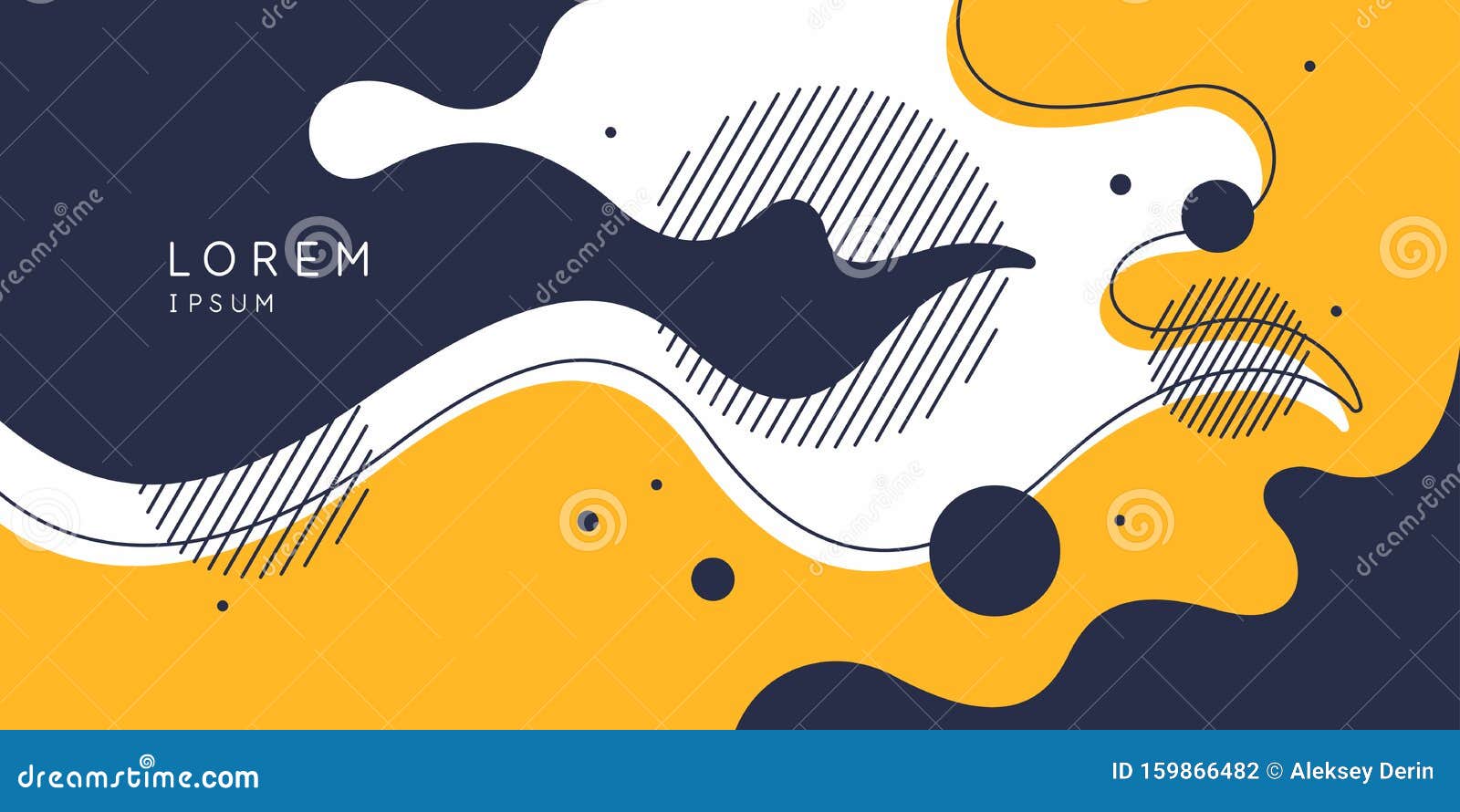 Organic Forms with Dynamic Waves and Lines. Stock Vector - Illustration ...