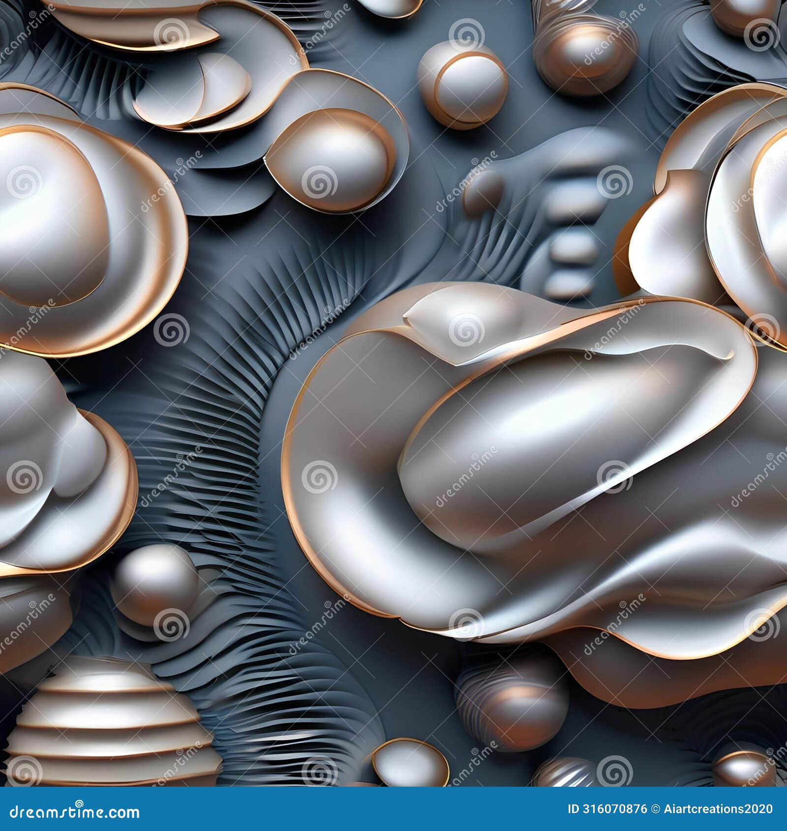 Organic Forms Evolving and Morphing into New Shapes, in a Continuous ...