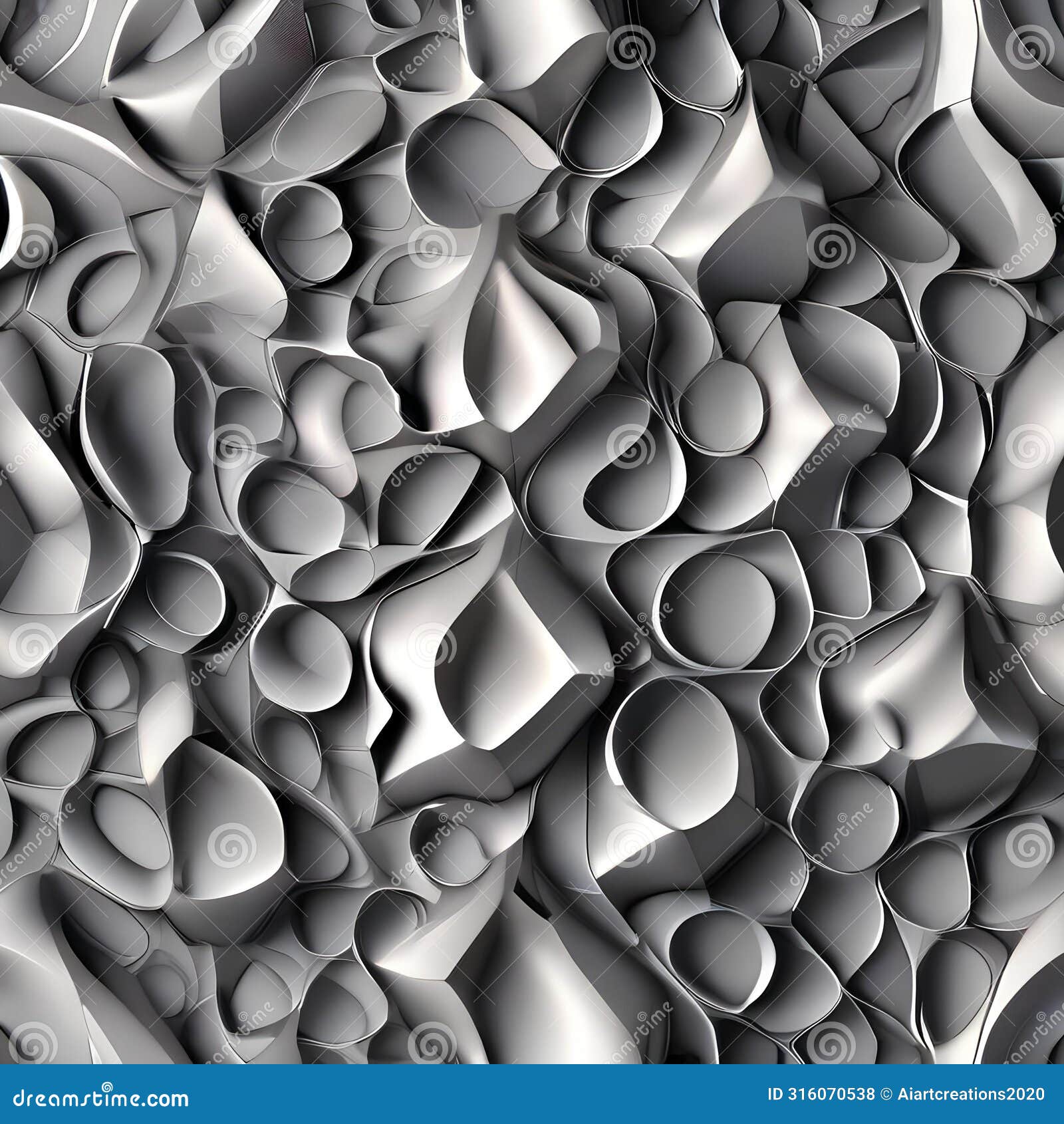 Organic Forms Evolving and Morphing into New Shapes, in a Continuous ...