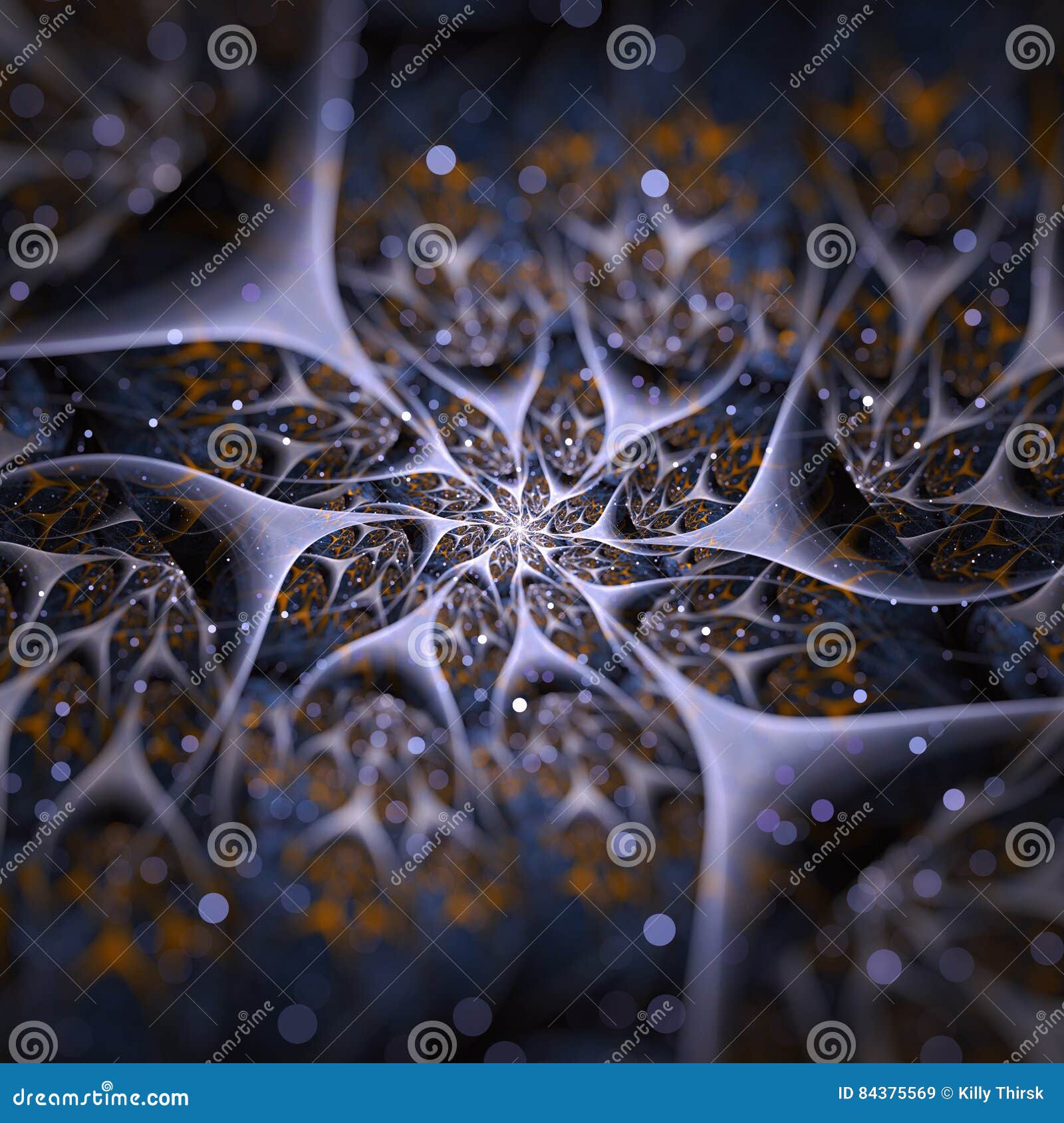 Organic Fractal stock image. Image of atomic, elliptic - 84375569