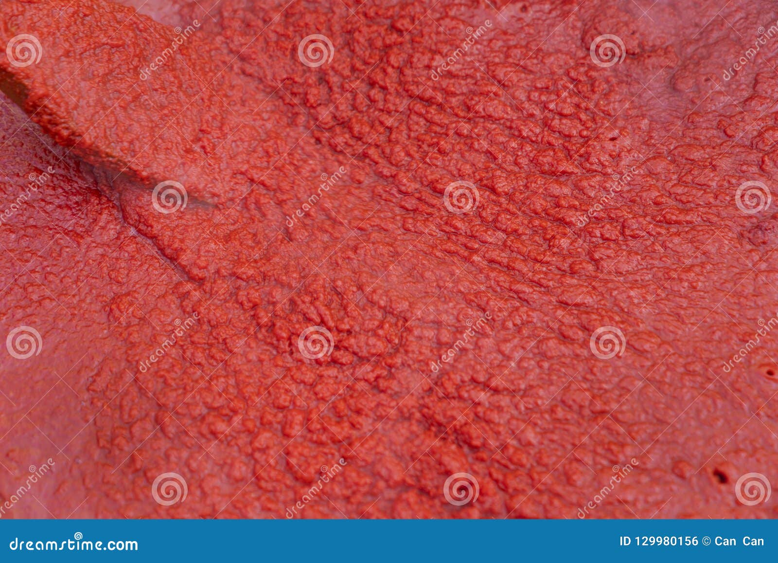 Red Tomato Paste Made of Organic. Stock Photo - Image of texture, fresh ...