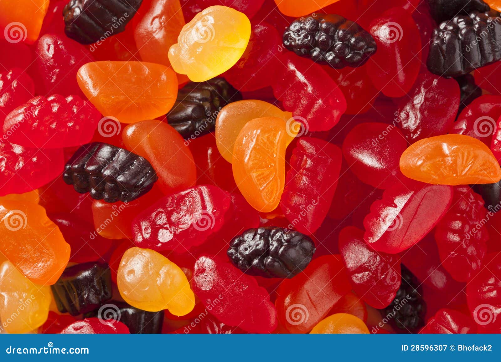 Organic Fruit Gummy Snacks For Kids Royalty Free Stock Photography ...